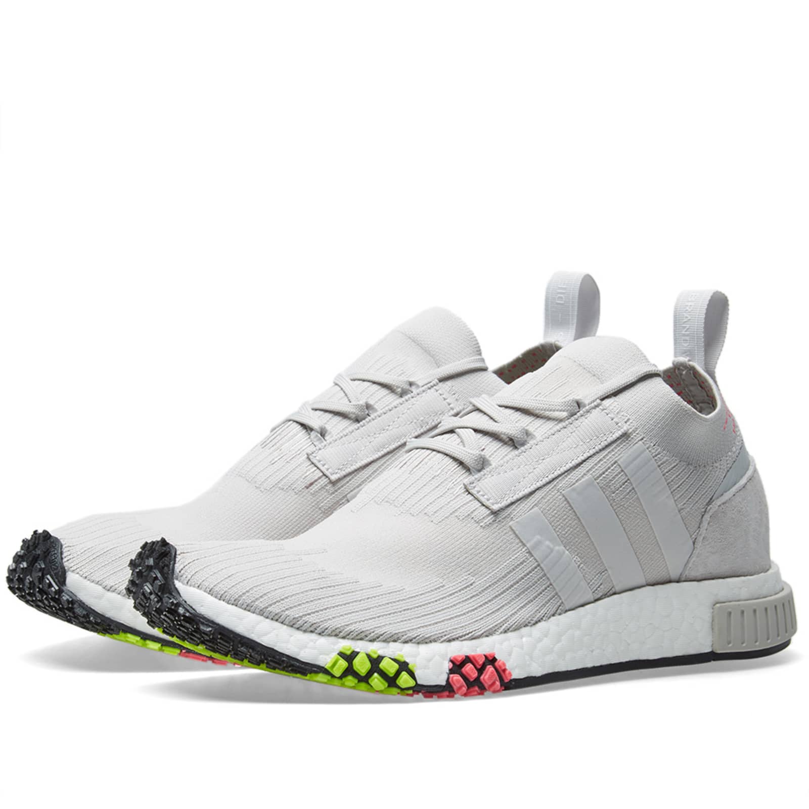 Adidas NMD_Racer PK Grey One & Solar Pink | END. (US)
