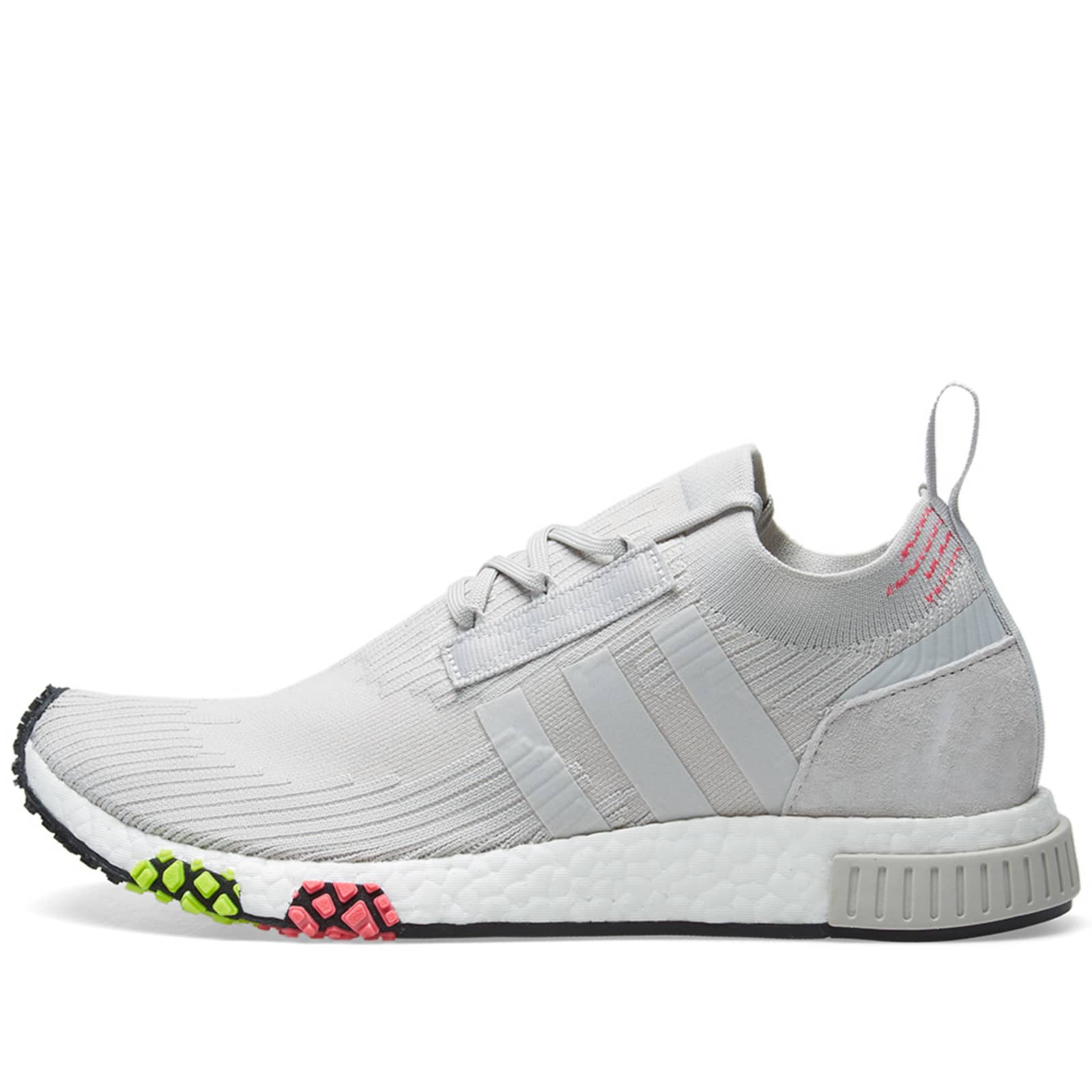 Adidas NMD_Racer PK Grey One & Solar Pink | END. (US)