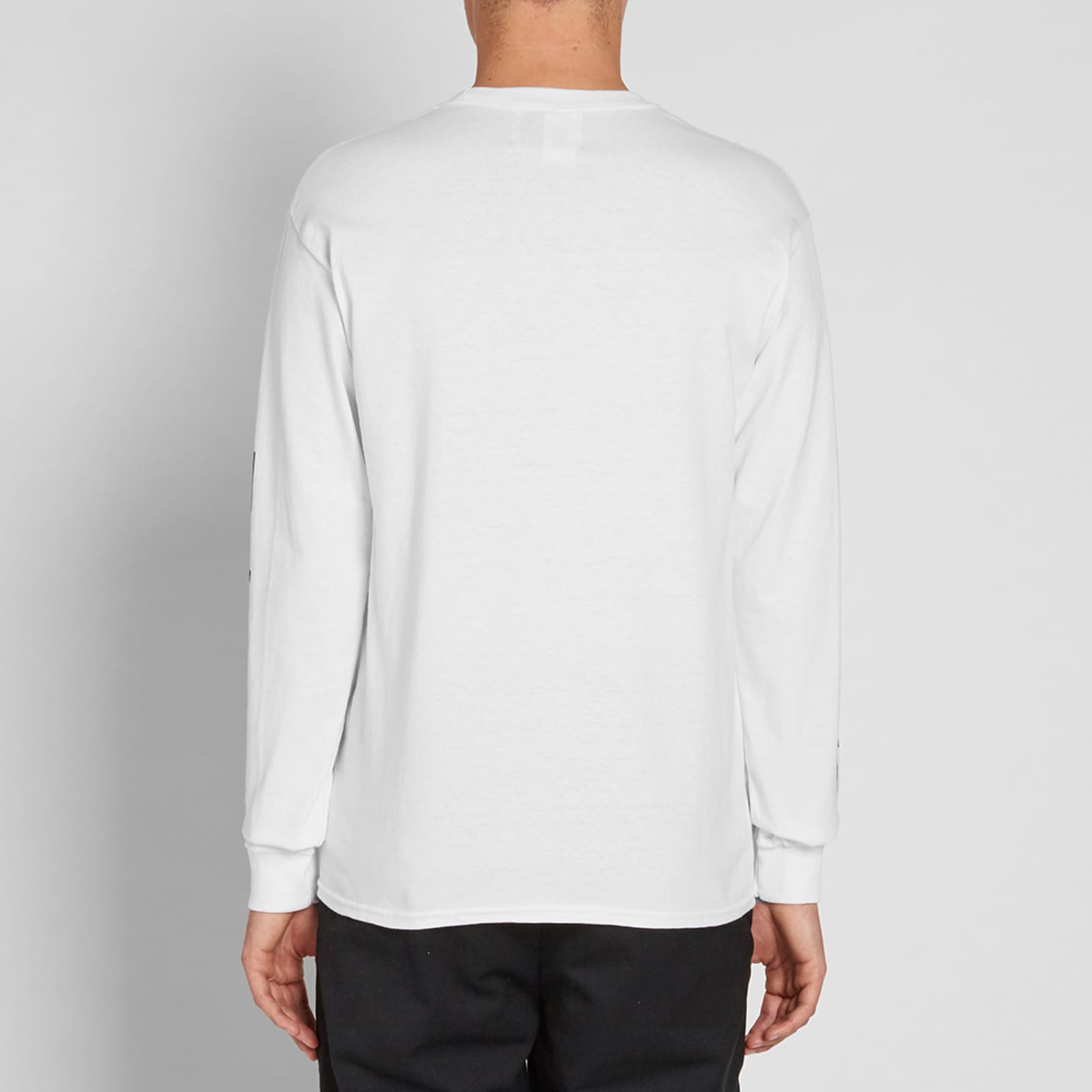 MKI Long Sleeve Arm Symbol Tee White | END. (US)