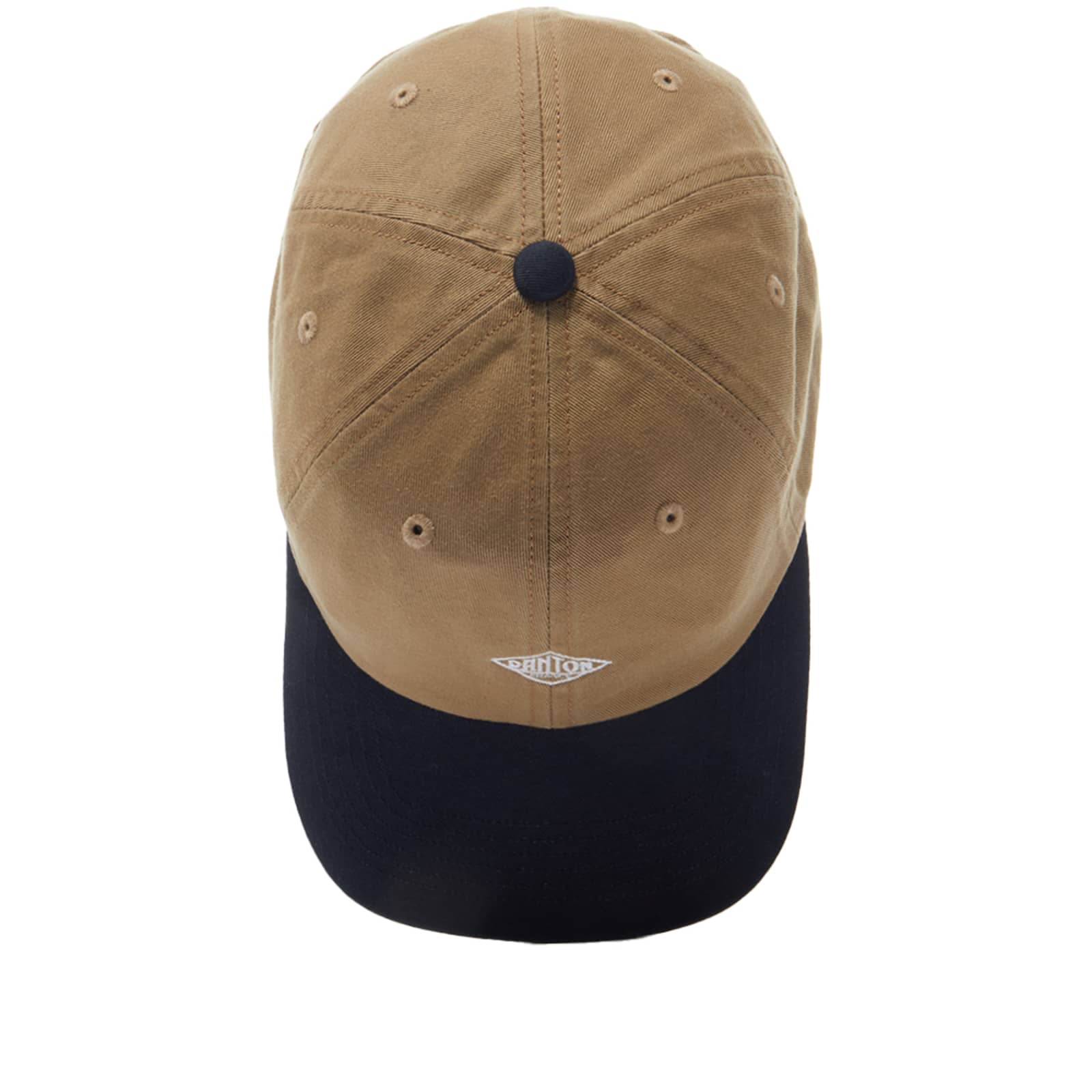 Danton Chino Cloth Combination Cap Khaki & Navy | END. (US)