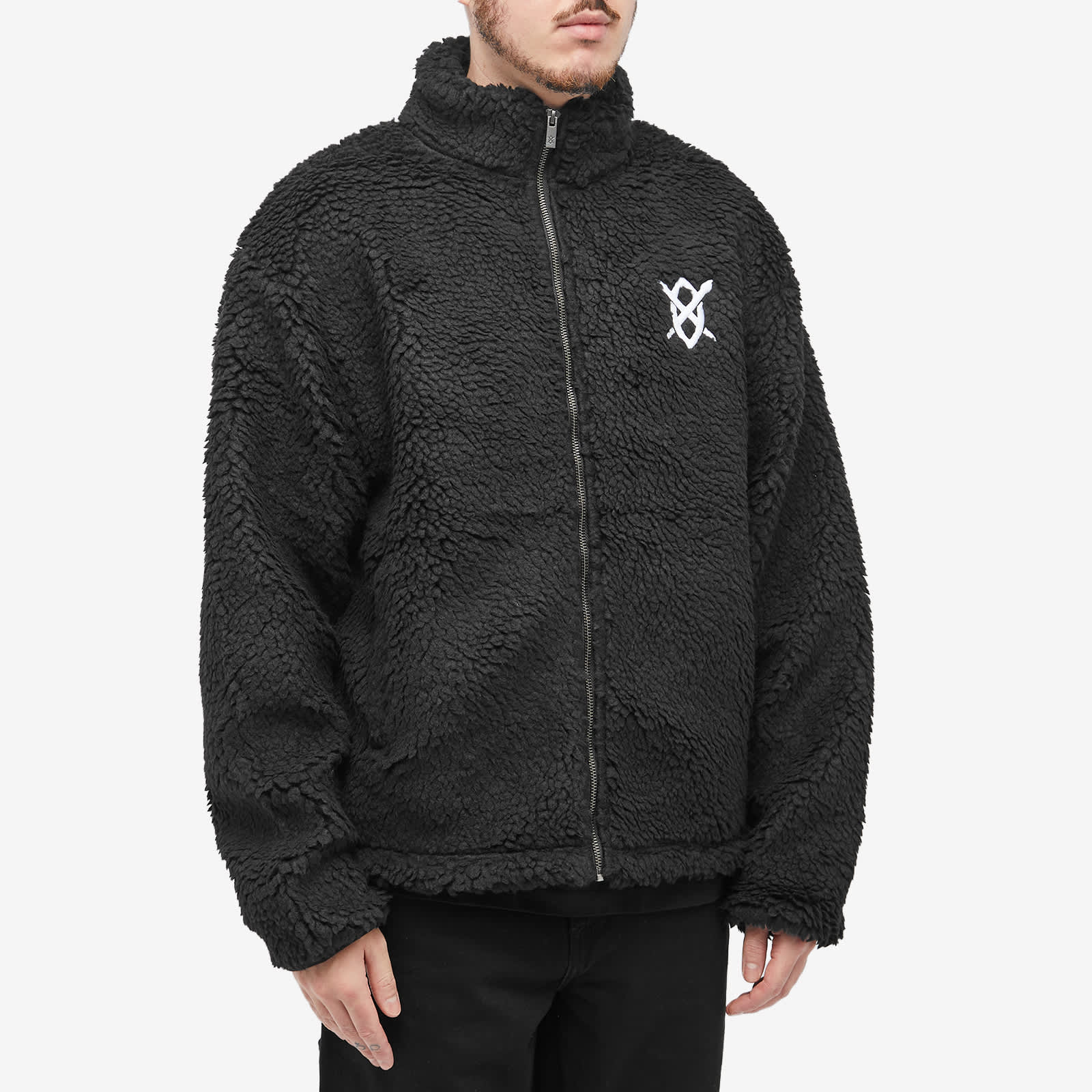 Daily Paper Raynard Fleece Jacket Black | END.