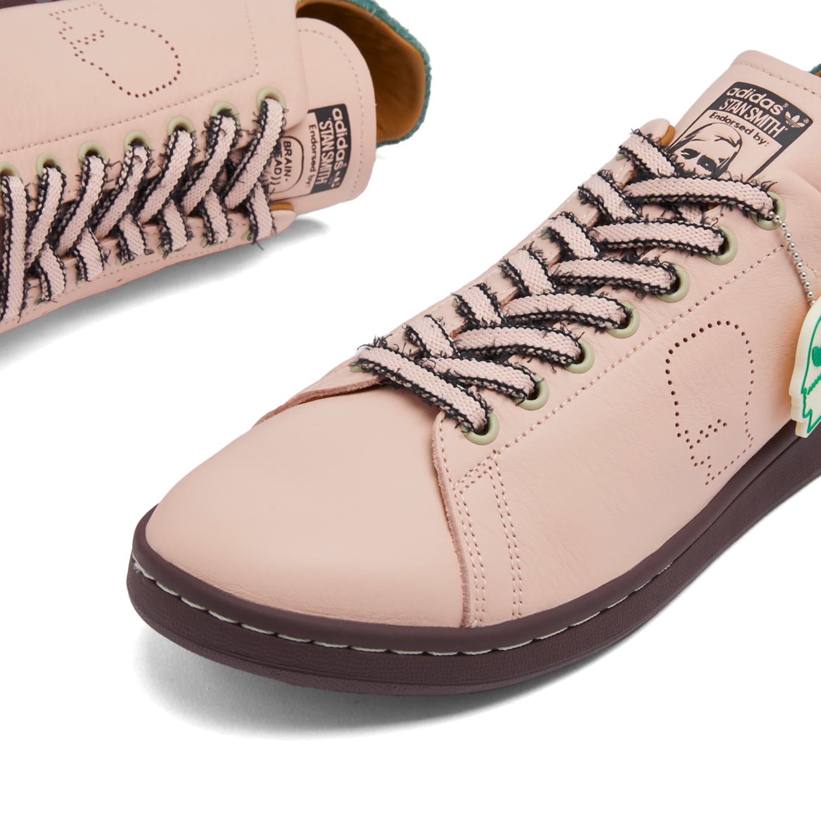 Adidas x Brain Dead Stan Smith Sneaker Vapour Pink , Mineral Green ...