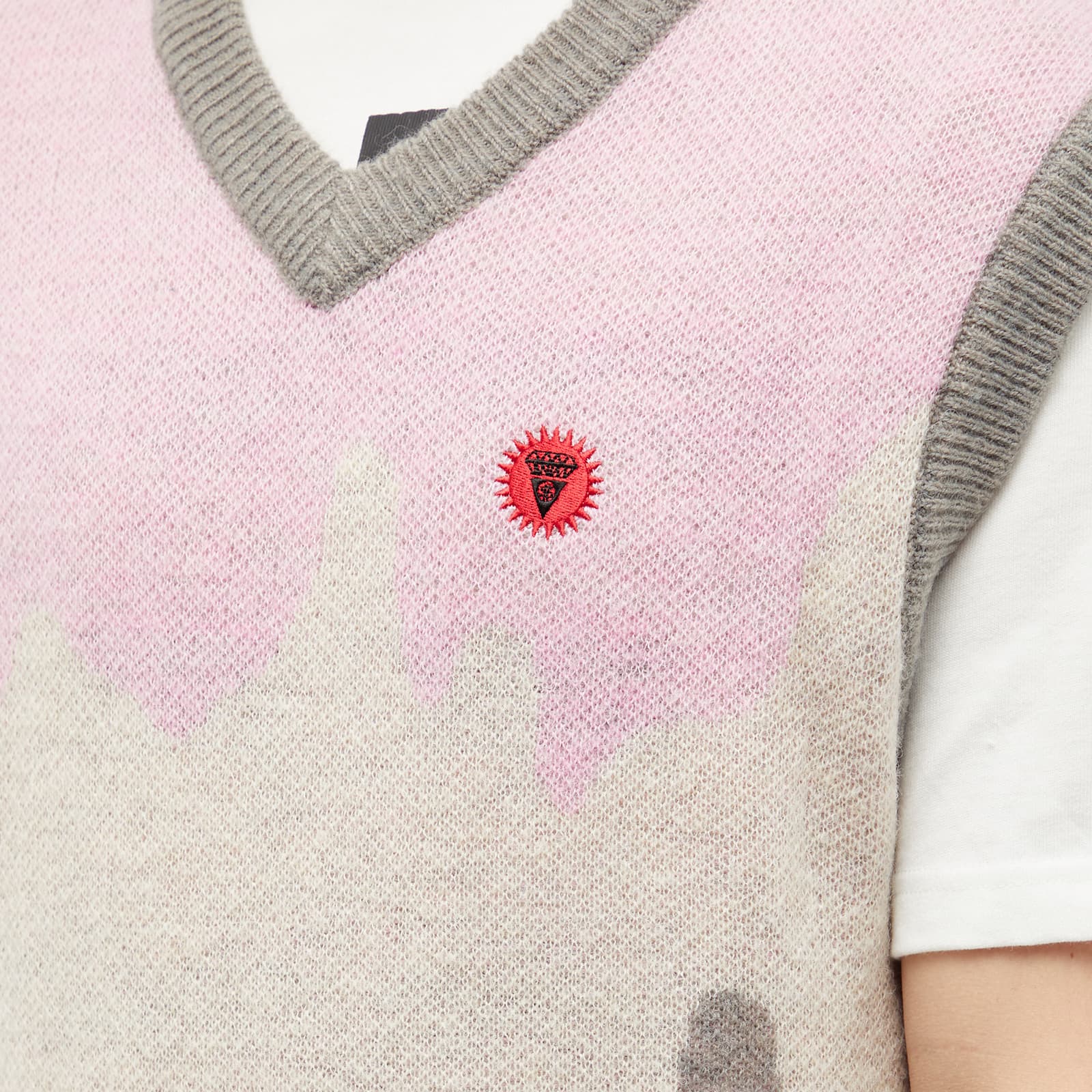 ICECREAM Drippy Sweater Vest Multi | END. (HK)