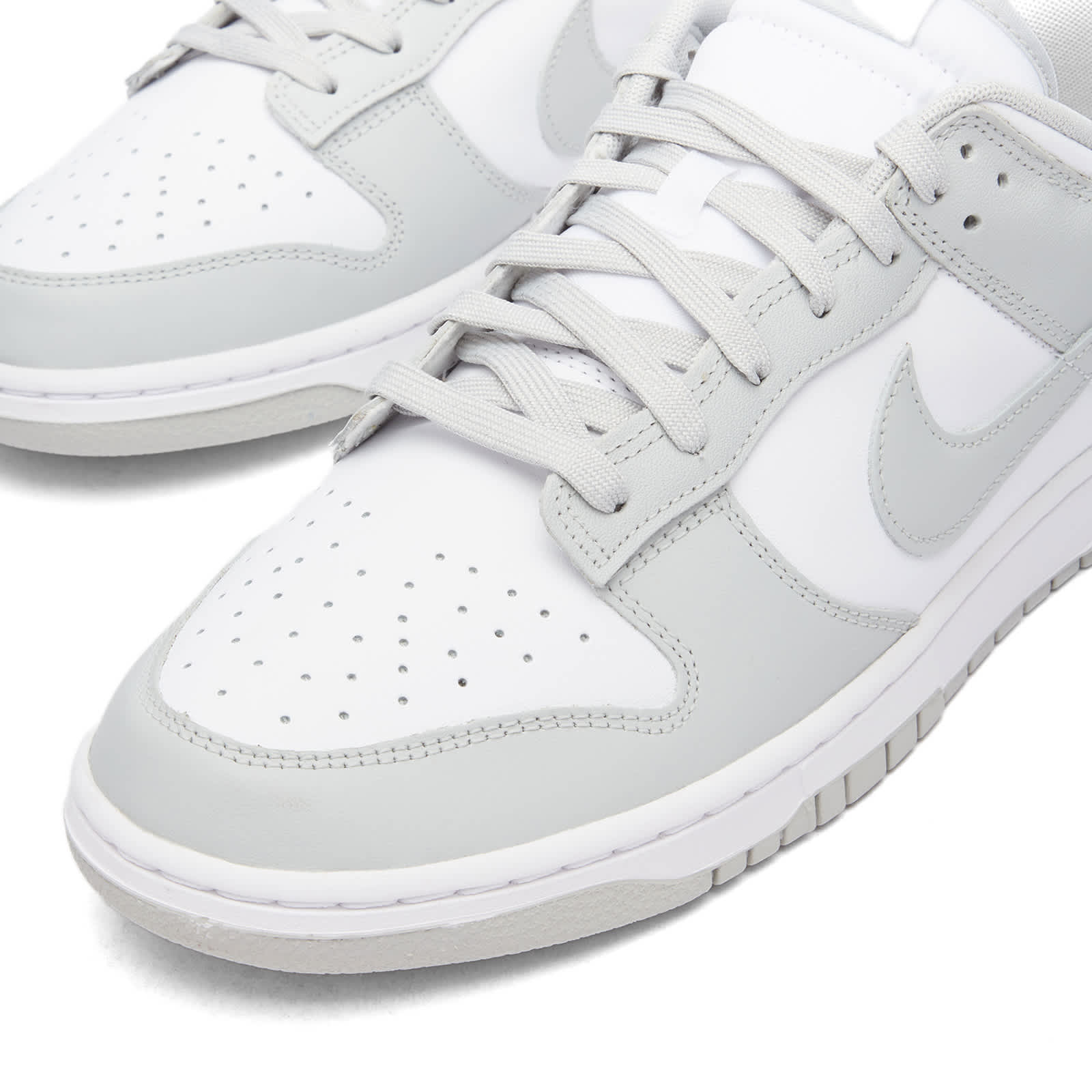 Nike Dunk Low Retro White & Grey Fog | END.