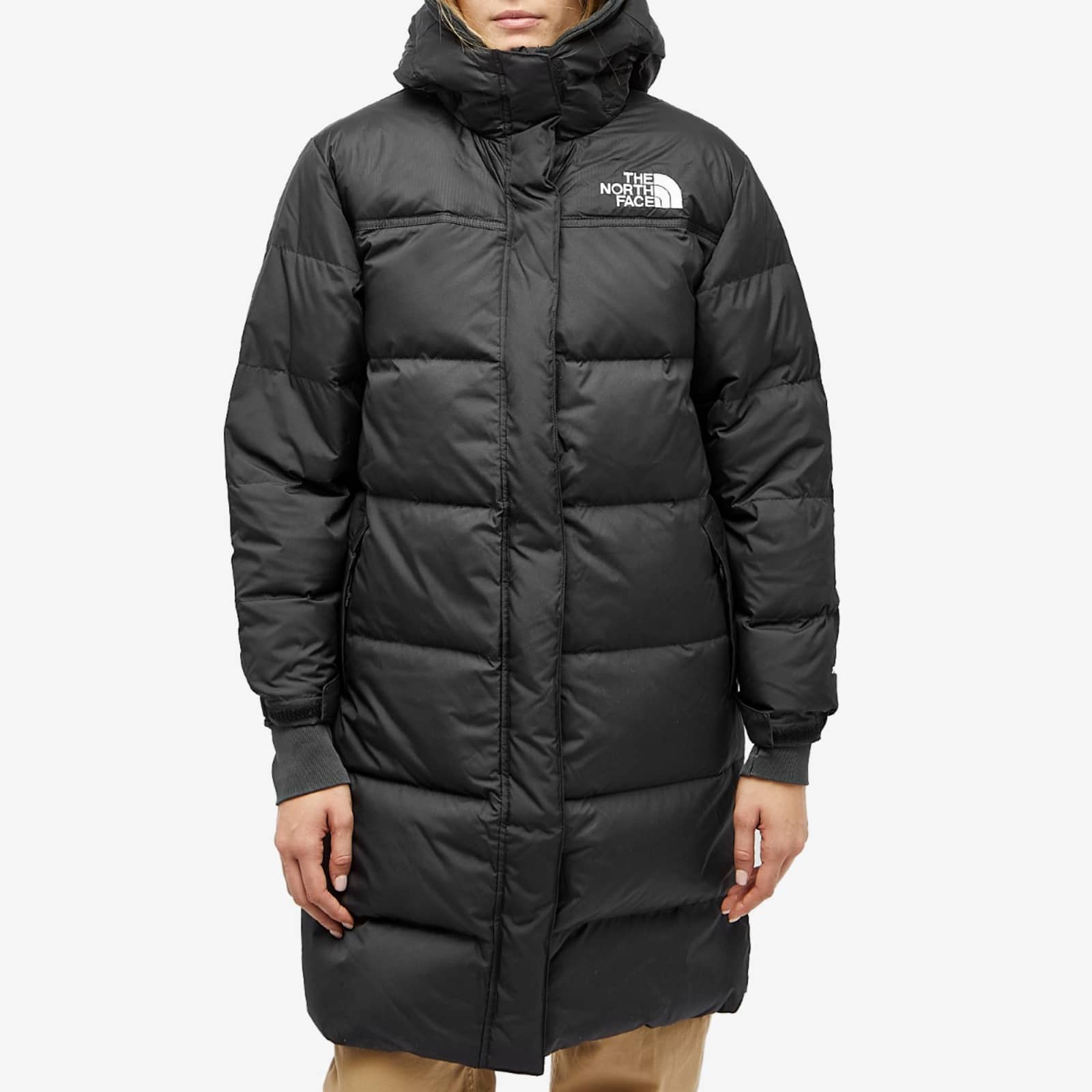 The North Face Nuptse Long Puffer Parka Black | END. (US)