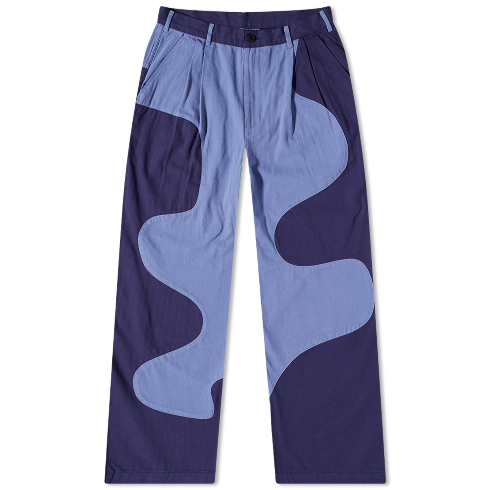 Brain Dead Goop Herringbone Trouser Navy | END. (US)