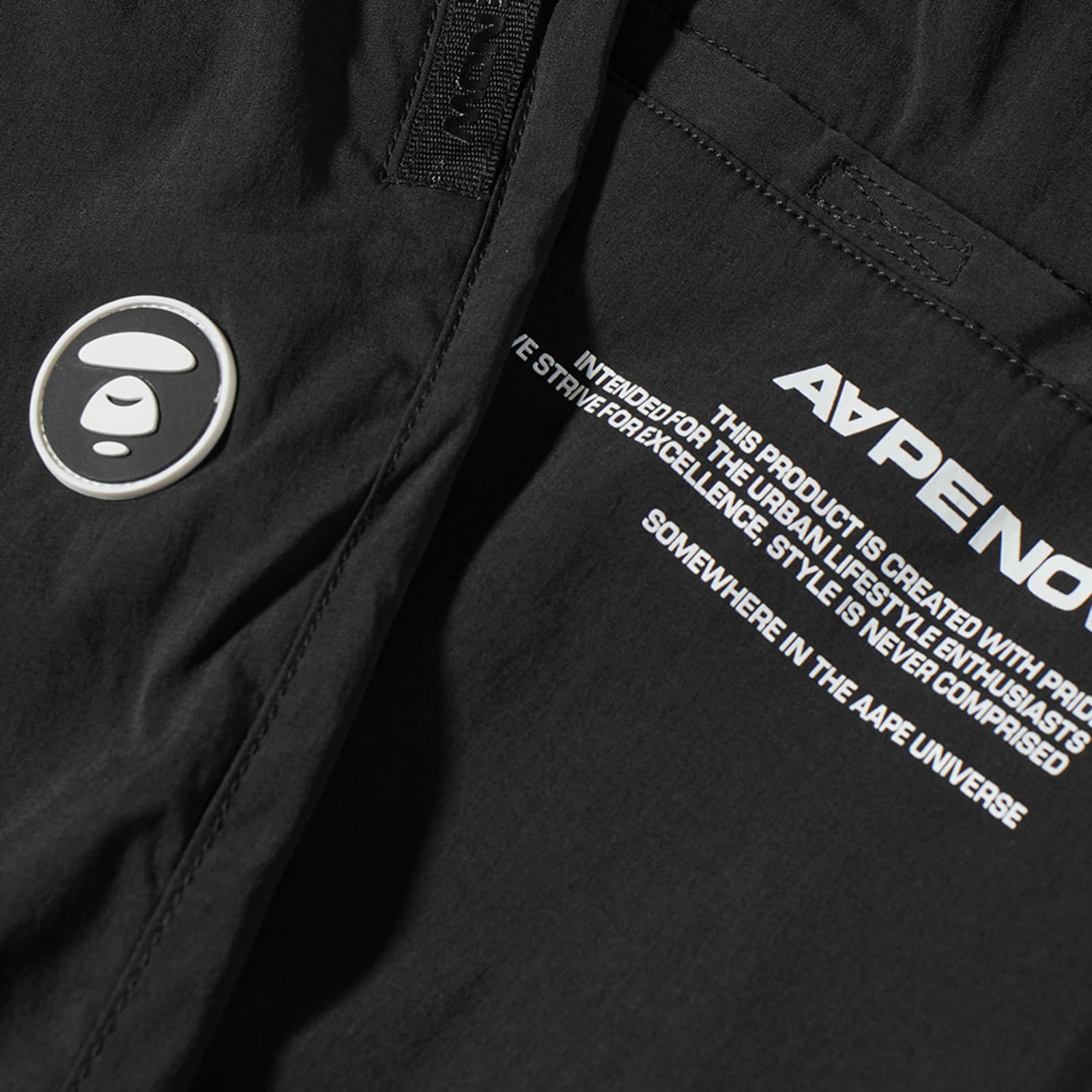 AAPE AAPE Now Woven Pant Black | END. (GB)