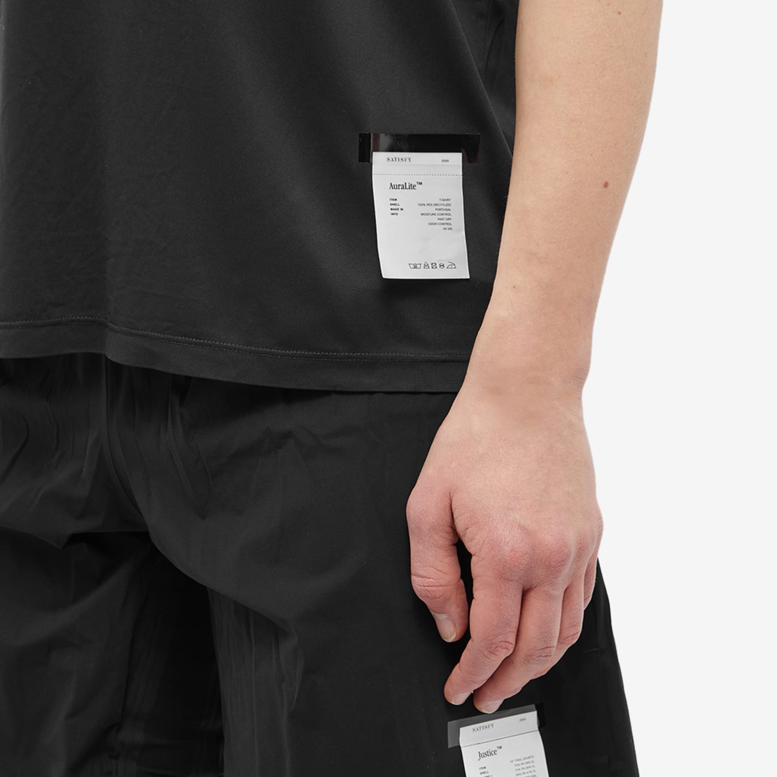 Satisfy Auralight Logo T-Shirt Black | END. (HK)