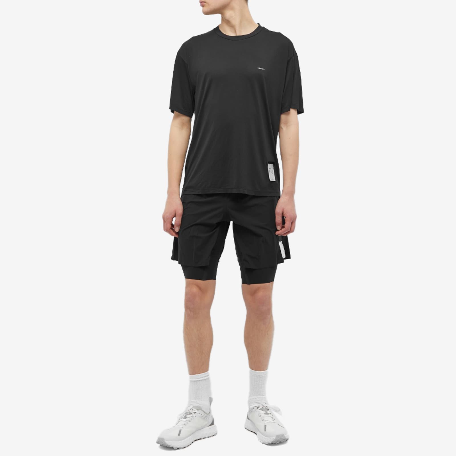 Satisfy Auralight Logo T-Shirt Black | END. (HK)