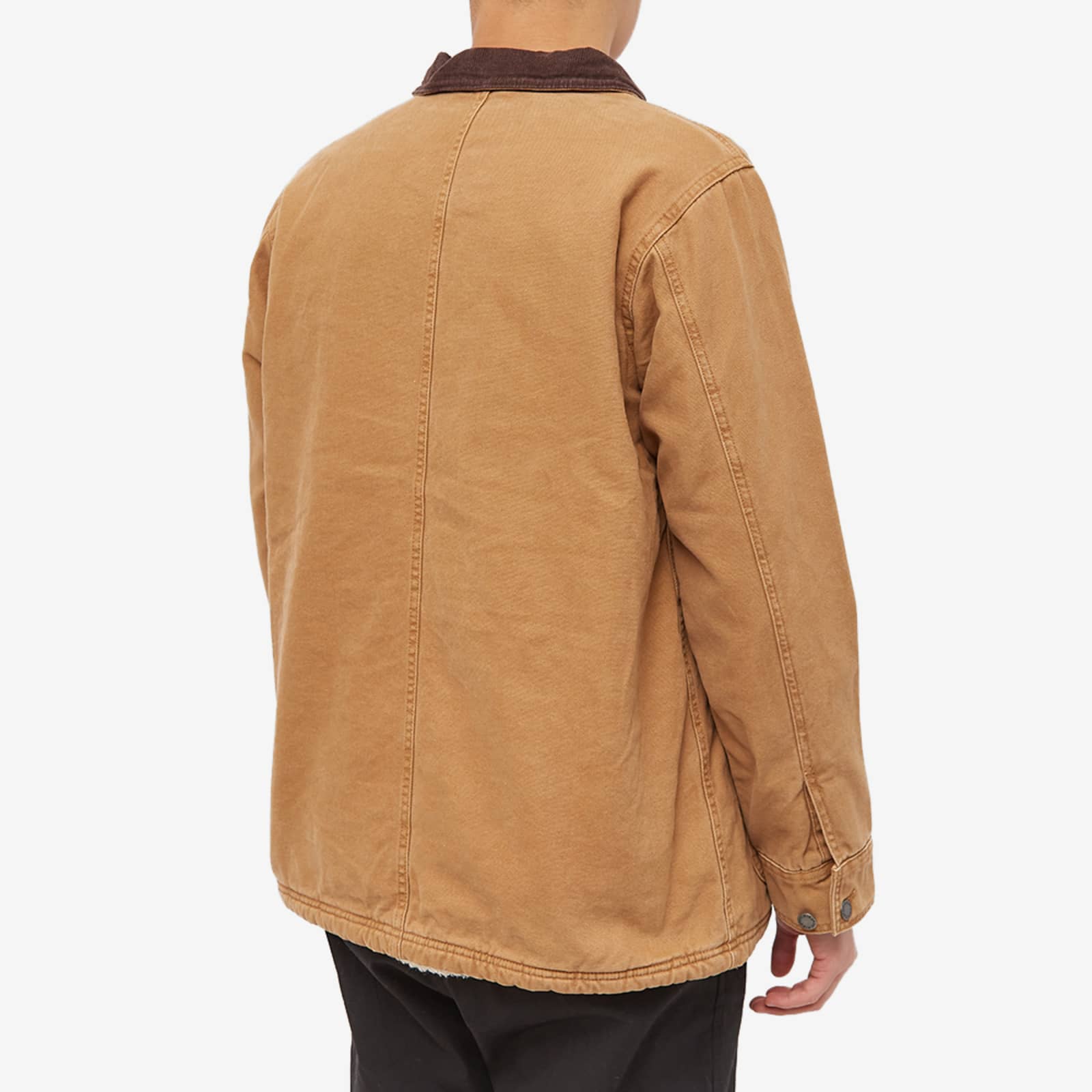 Dickies Duck Canvas Chore Coat Stonewashed Brown Duck | END. (AR)