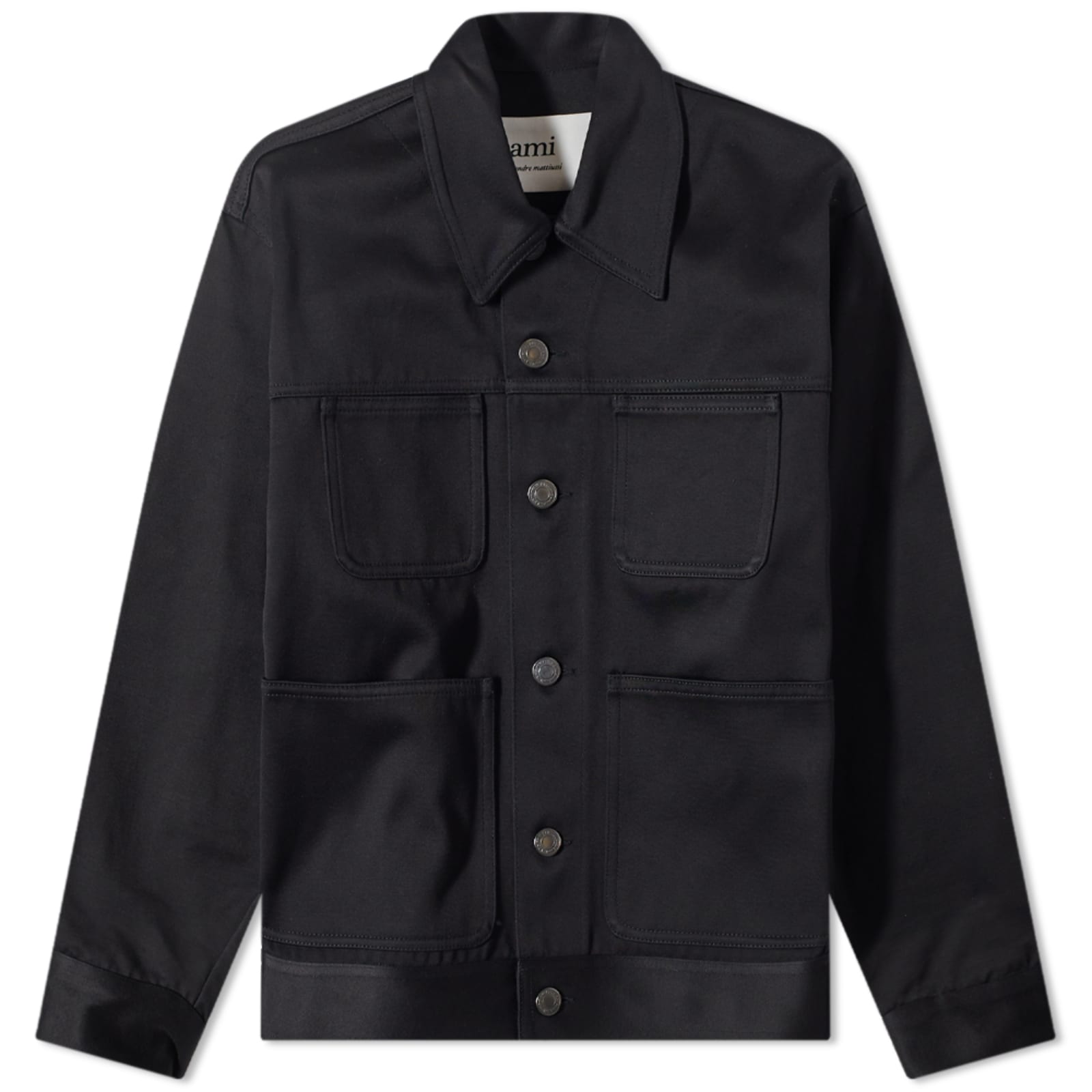 AMI Worker Jacket Black | END. (US)