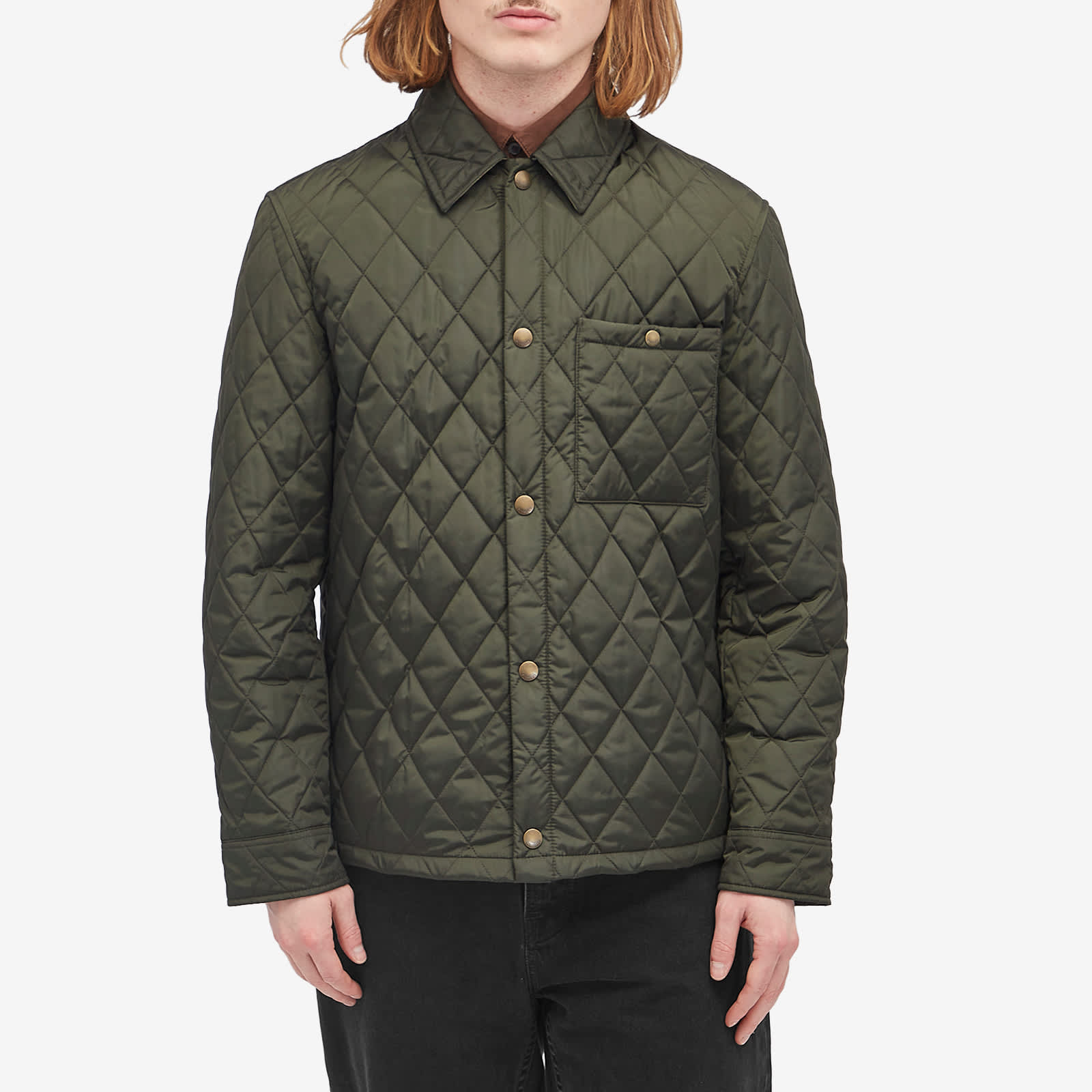 Burberry Quilted Shirt Jacket Shale | END. (GB)