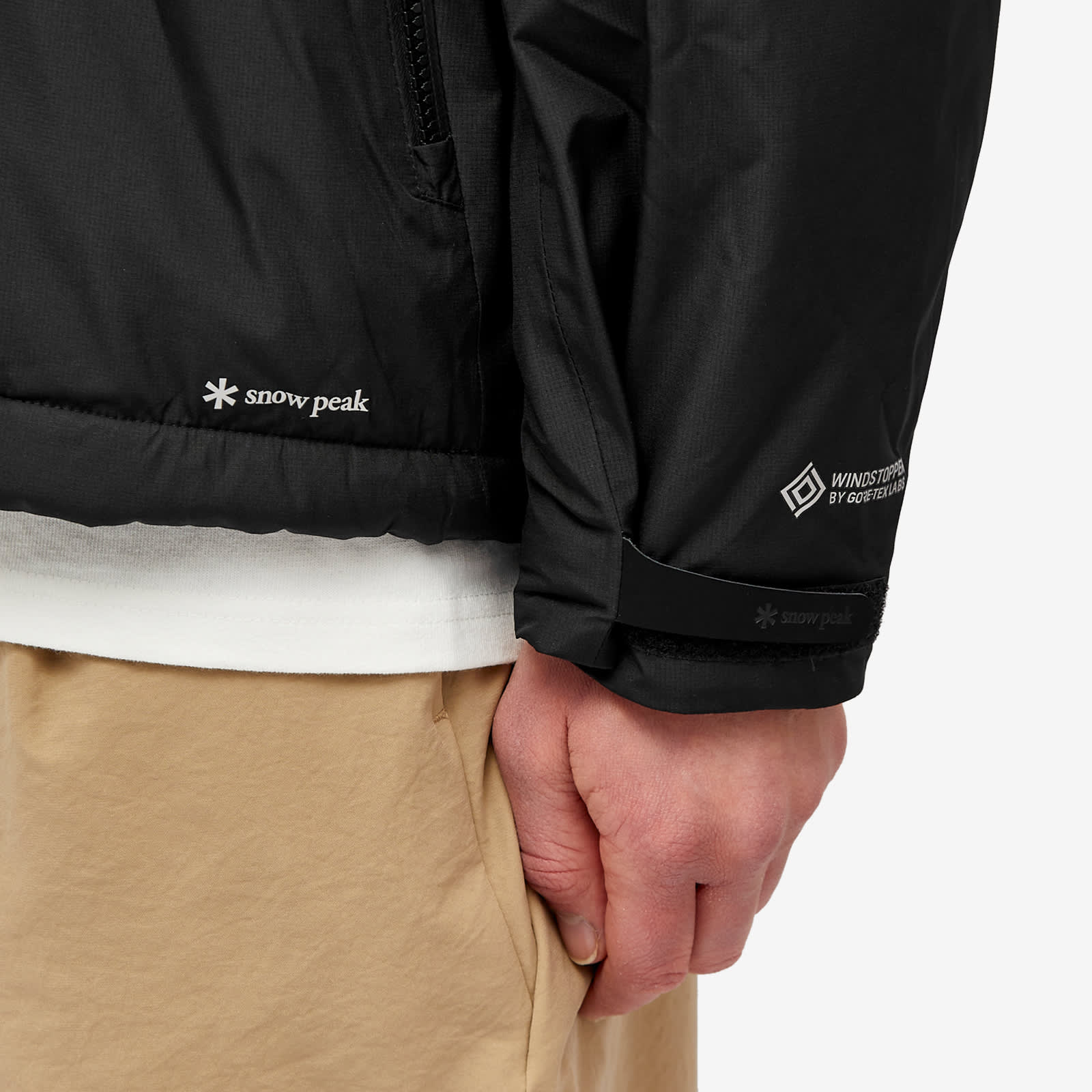Snow Peak Gore-Tex Windstopper Warm Jacket Black | END. (HK)