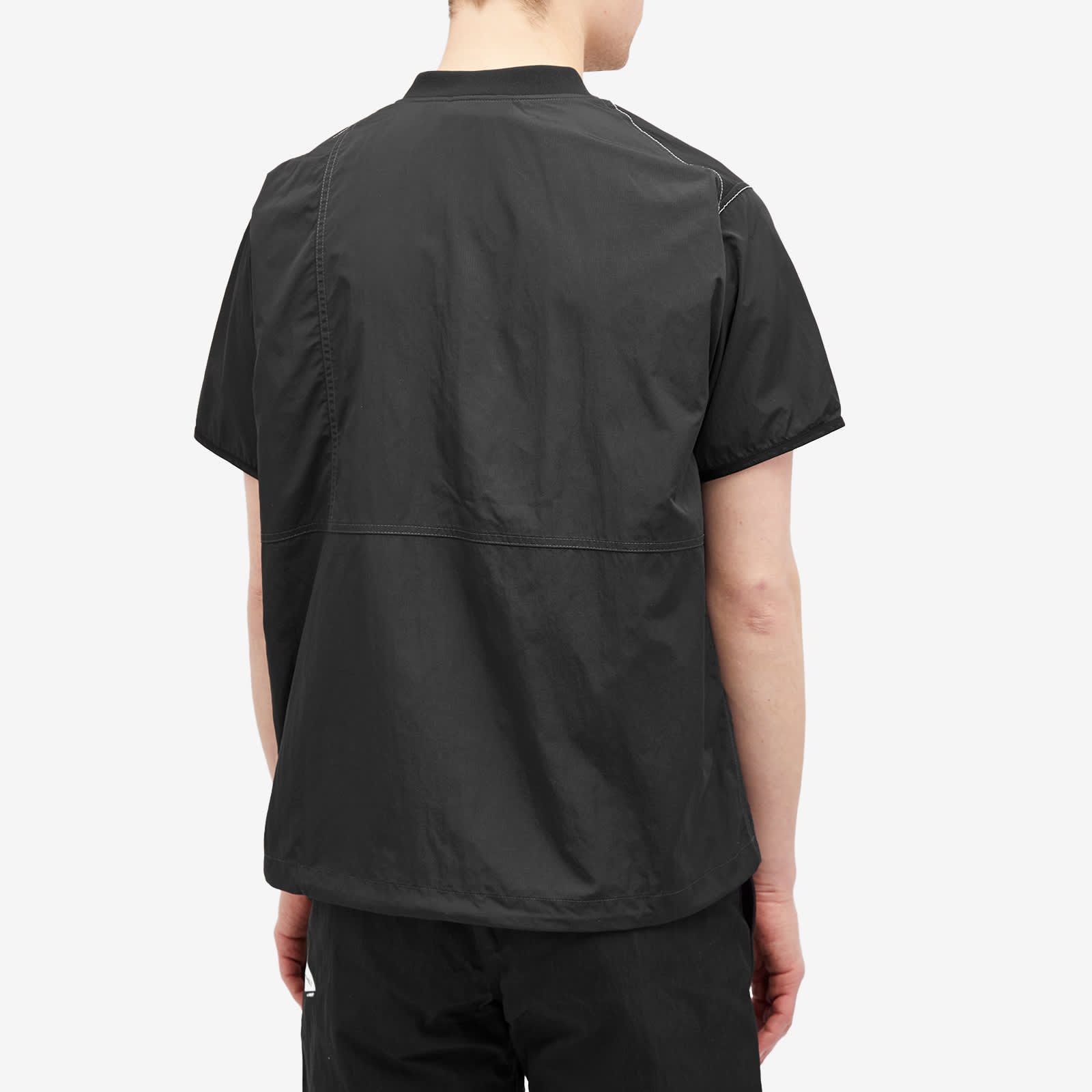 Gramicci x And Wander Patchwork Wind T-Shirt Black | END. (US)