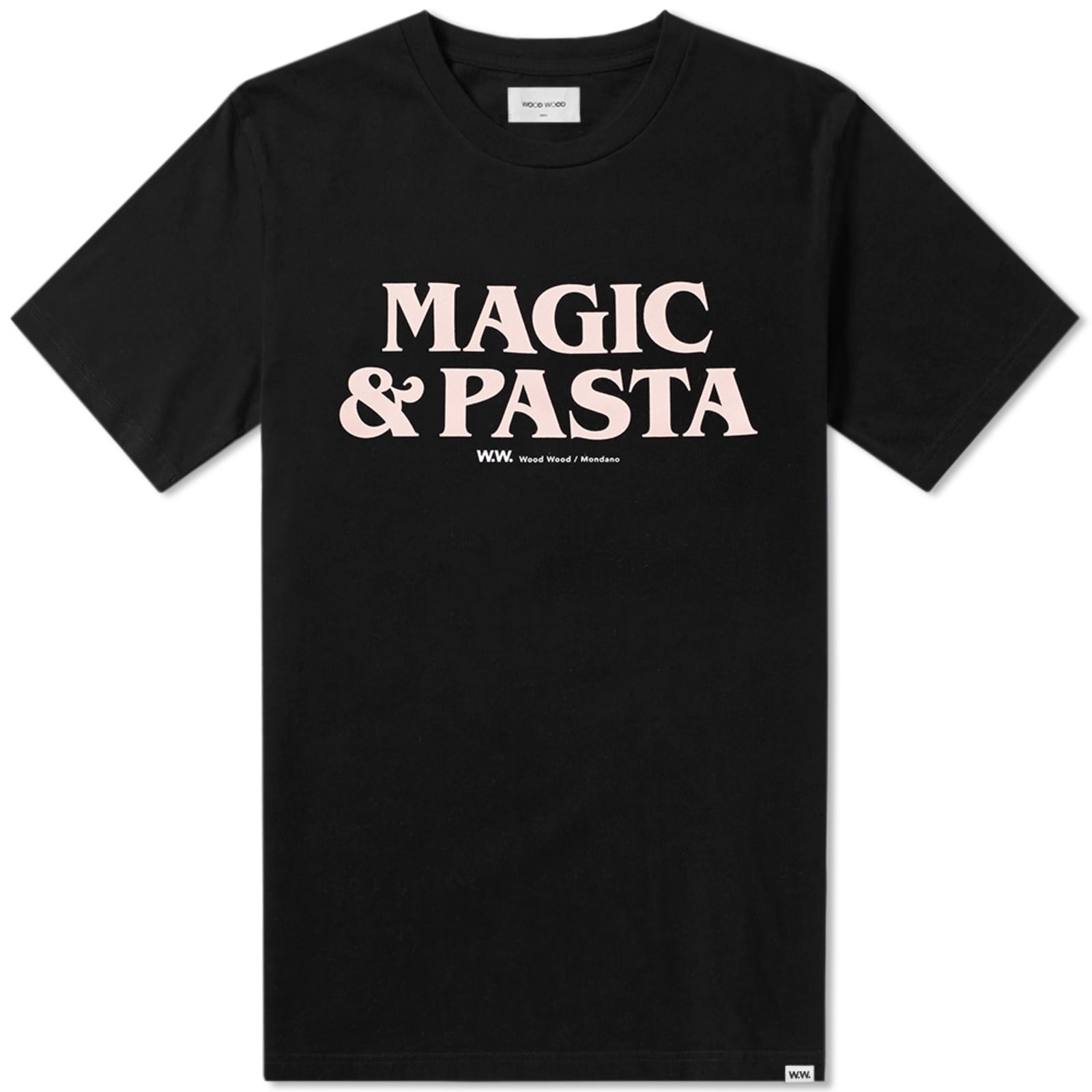 Wood Wood Magic & Pasta Tee Black | END. (AU)