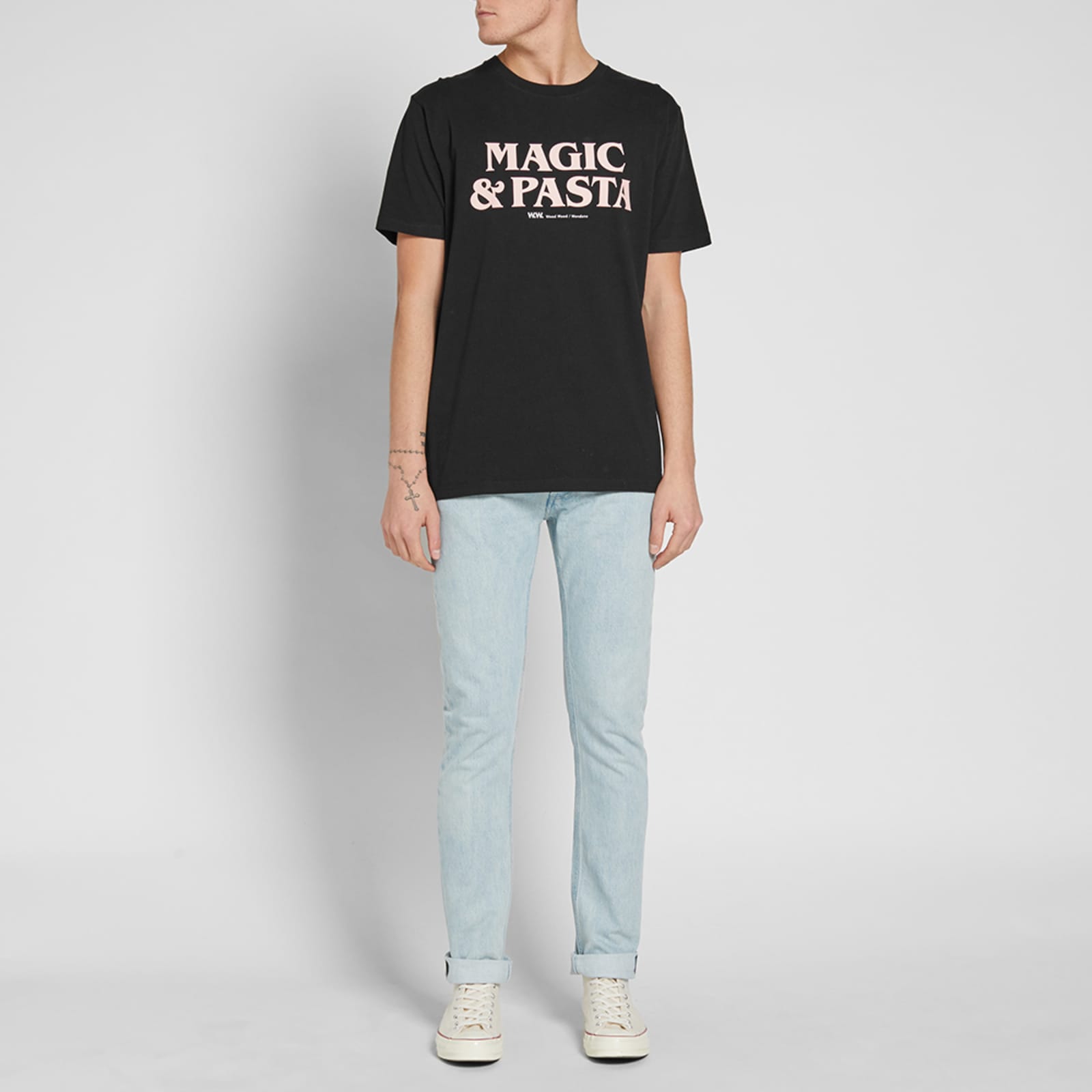 Wood Wood Magic & Pasta Tee Black | END. (AU)