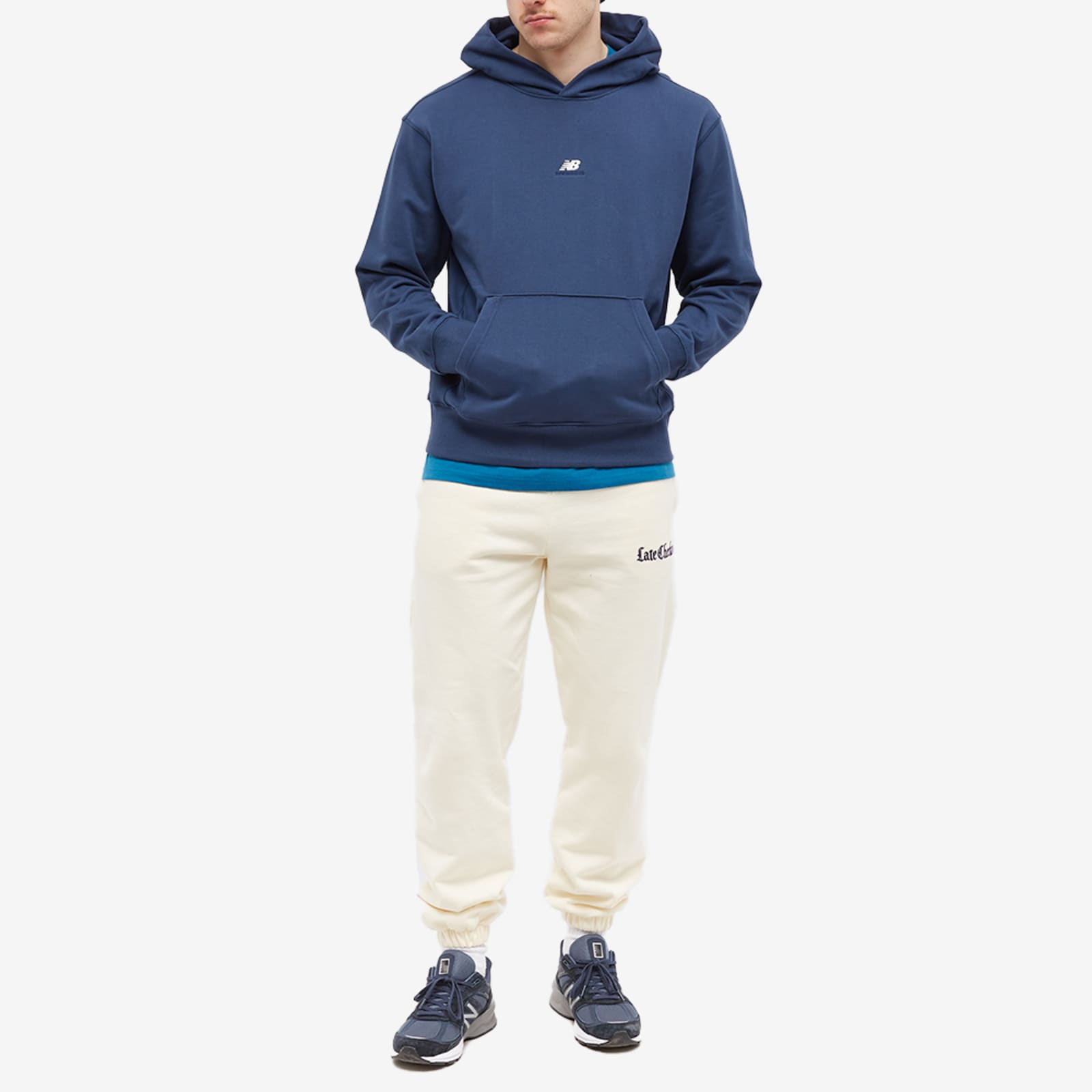 New Balance NB Athletics 90's Hoodie Navy | END. (US)