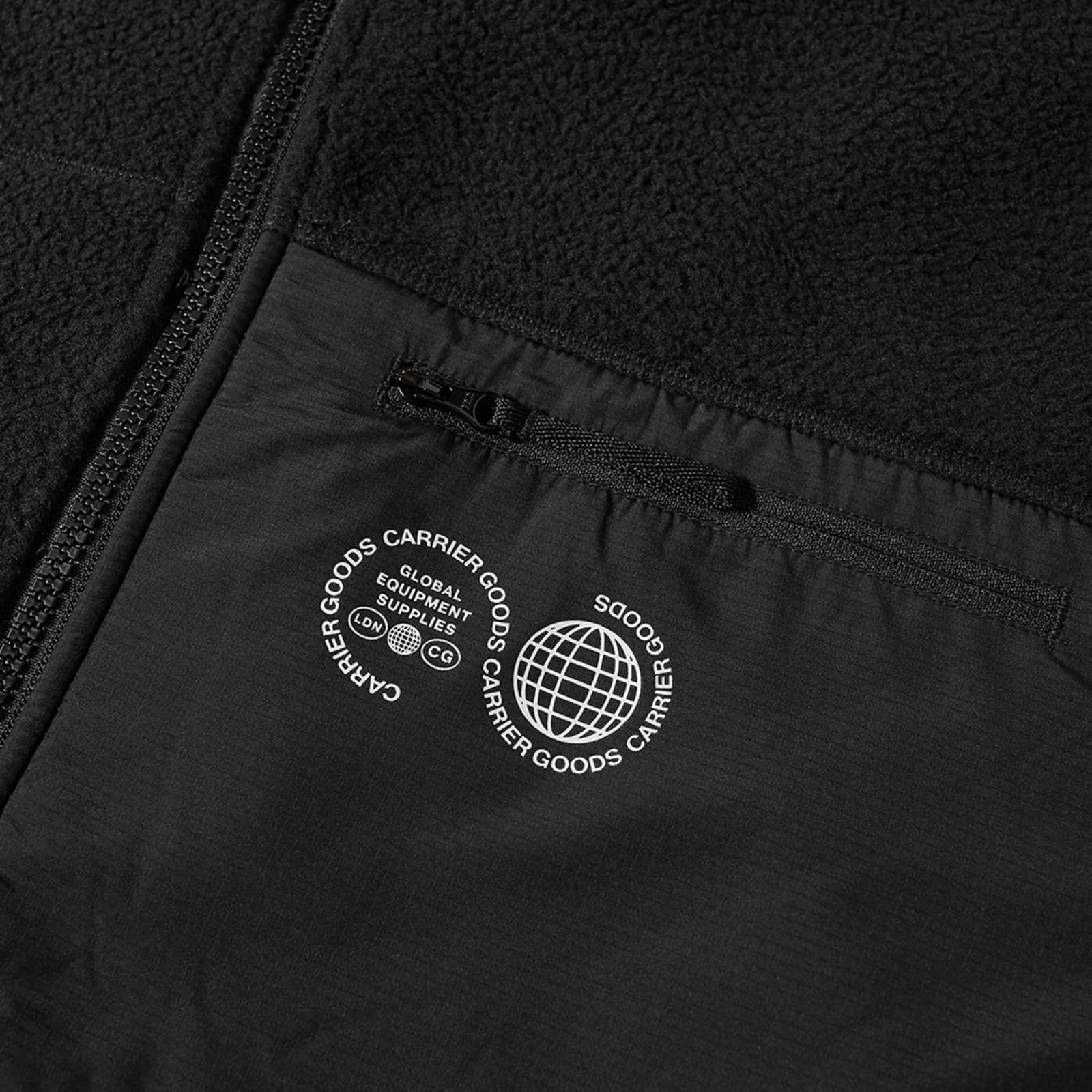 Purple Mountain Observatory Borg Fleece Black | END. (US)
