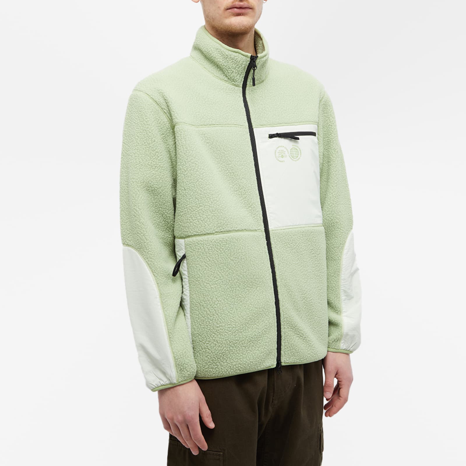 Purple Mountain Observatory Borg Fleece Reseda Green | END. (KR)