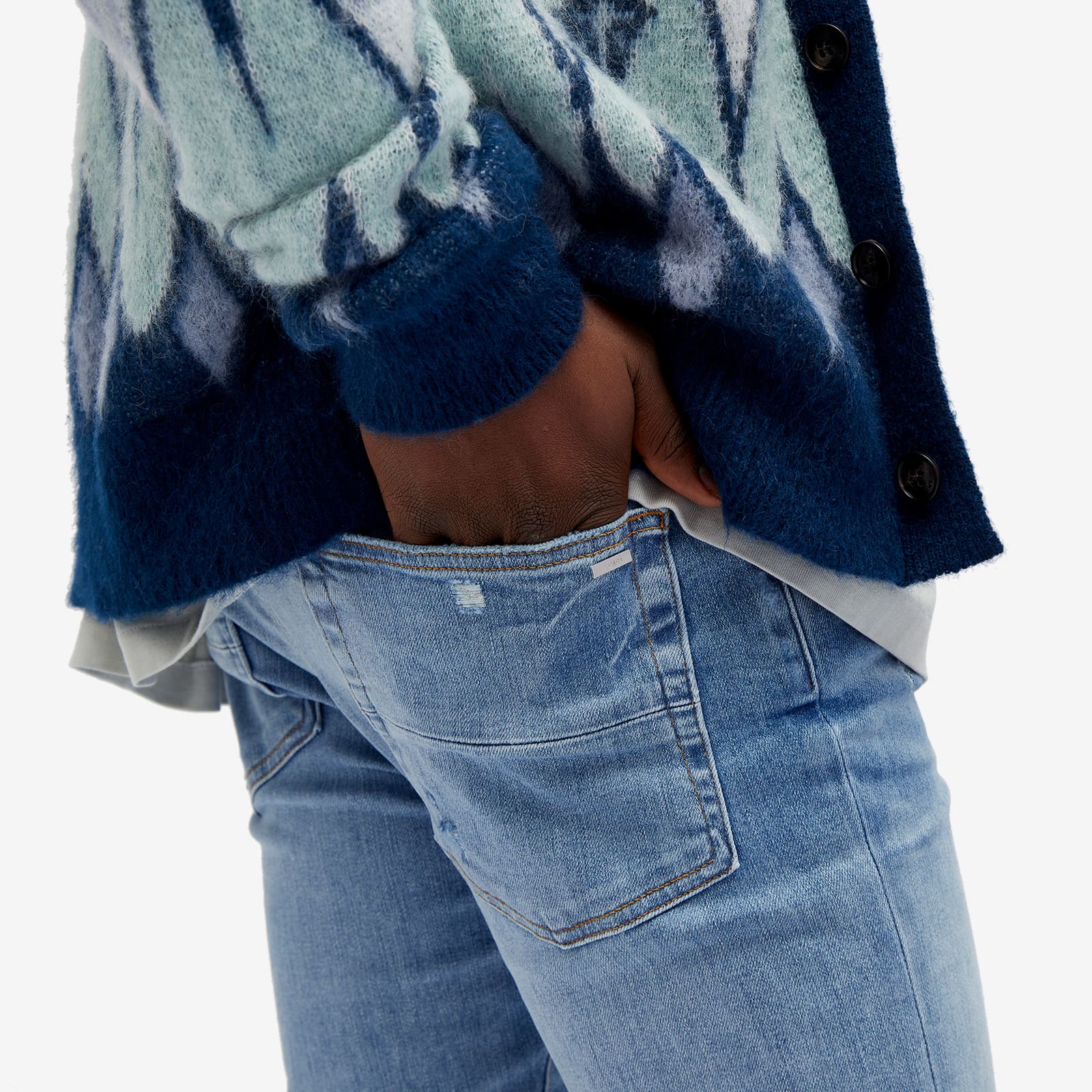 AMIRI Stack Jeans Perfect Indigo | END. (US)