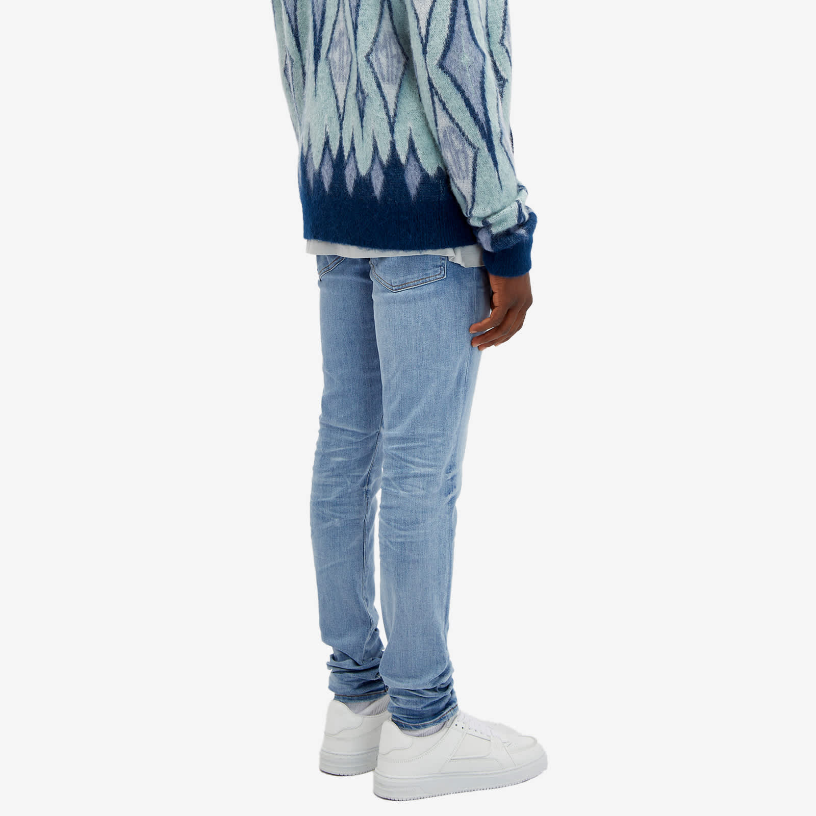 AMIRI Stack Jeans Perfect Indigo | END.