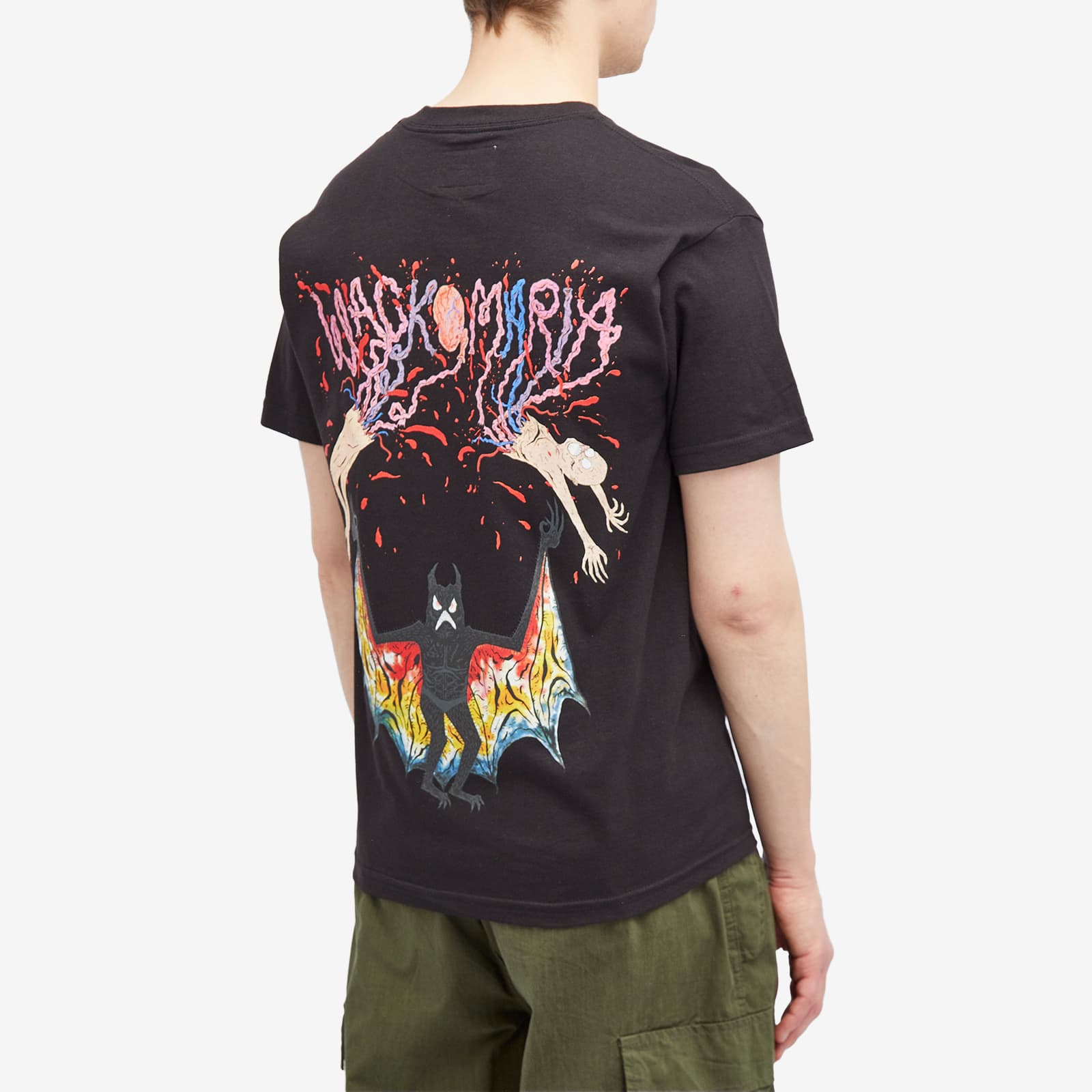 Wacko Maria x Neckface Type 3 T-Shirt Black | END. (JP)