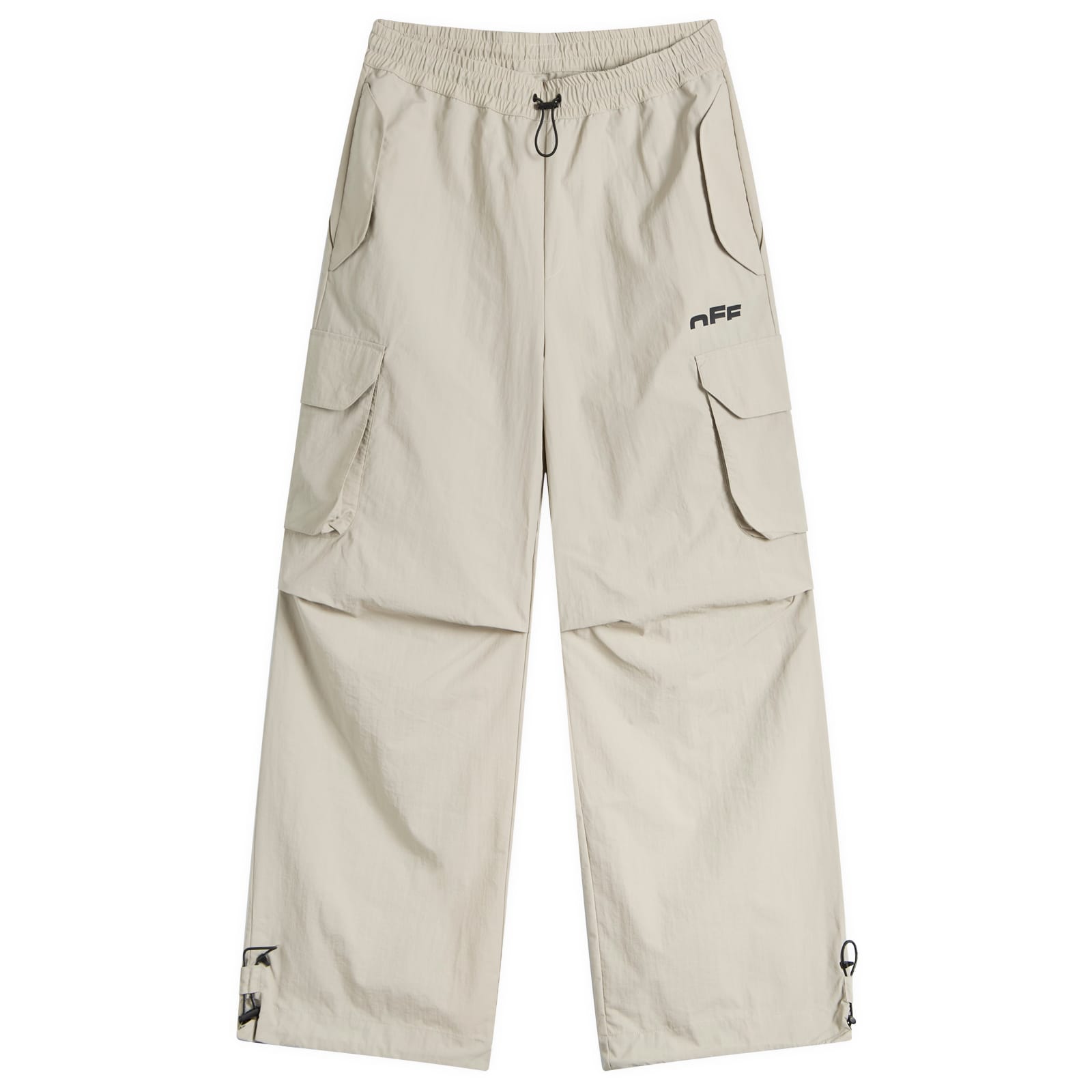 Off-White Off Shared Nylon Track Pants Light Grey | END. (CA)