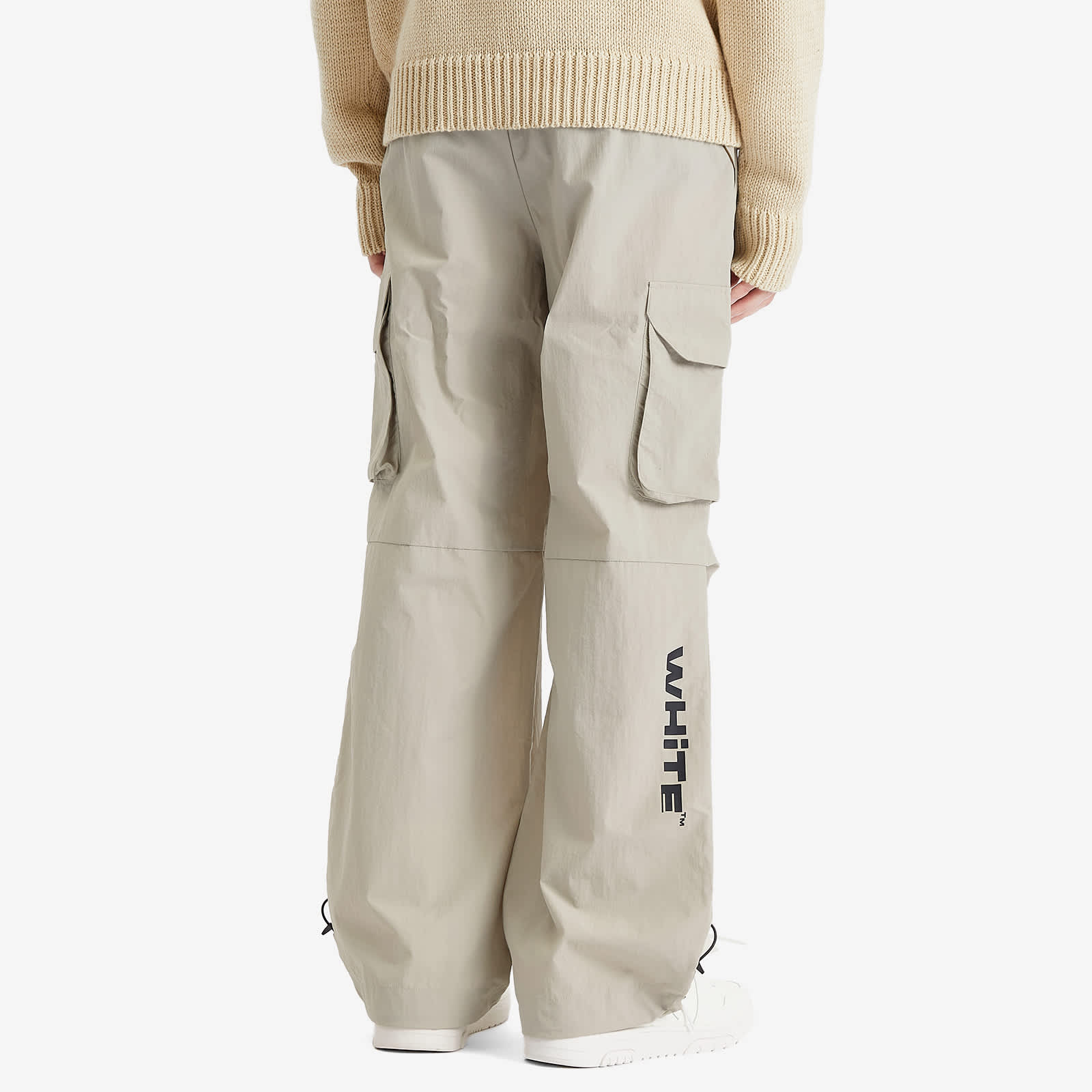 Off-White Off Shared Nylon Track Pants Light Grey | END. (CA)