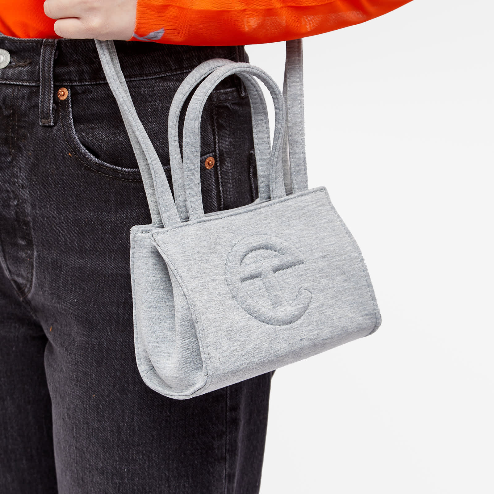 UGG x TELFAR Fleece Small Shopper Bag Heather Grey | END. (KR)
