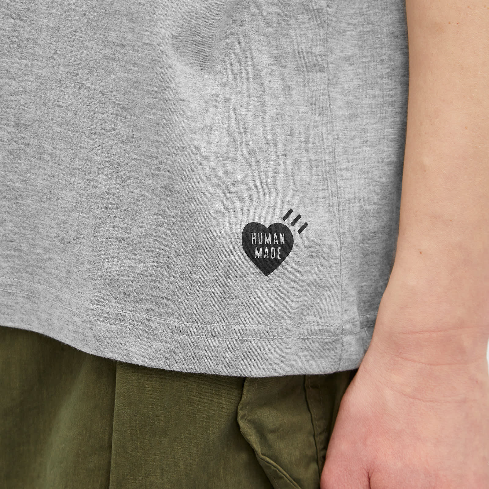 Human Made 3 Pack T-Shirt Gray | END. (NZ)