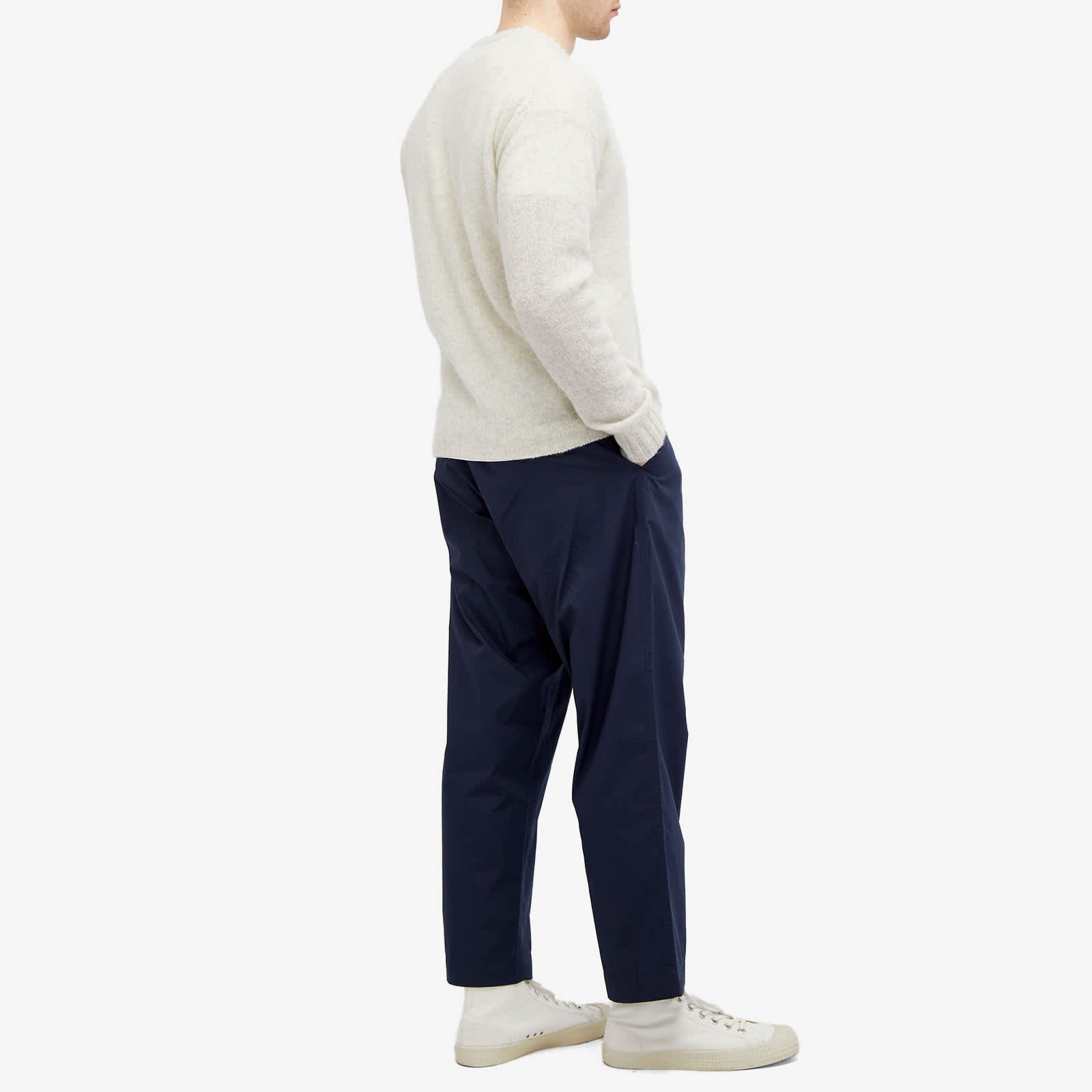 Universal Works Recycled Poly Oxford Pants Navy | END.