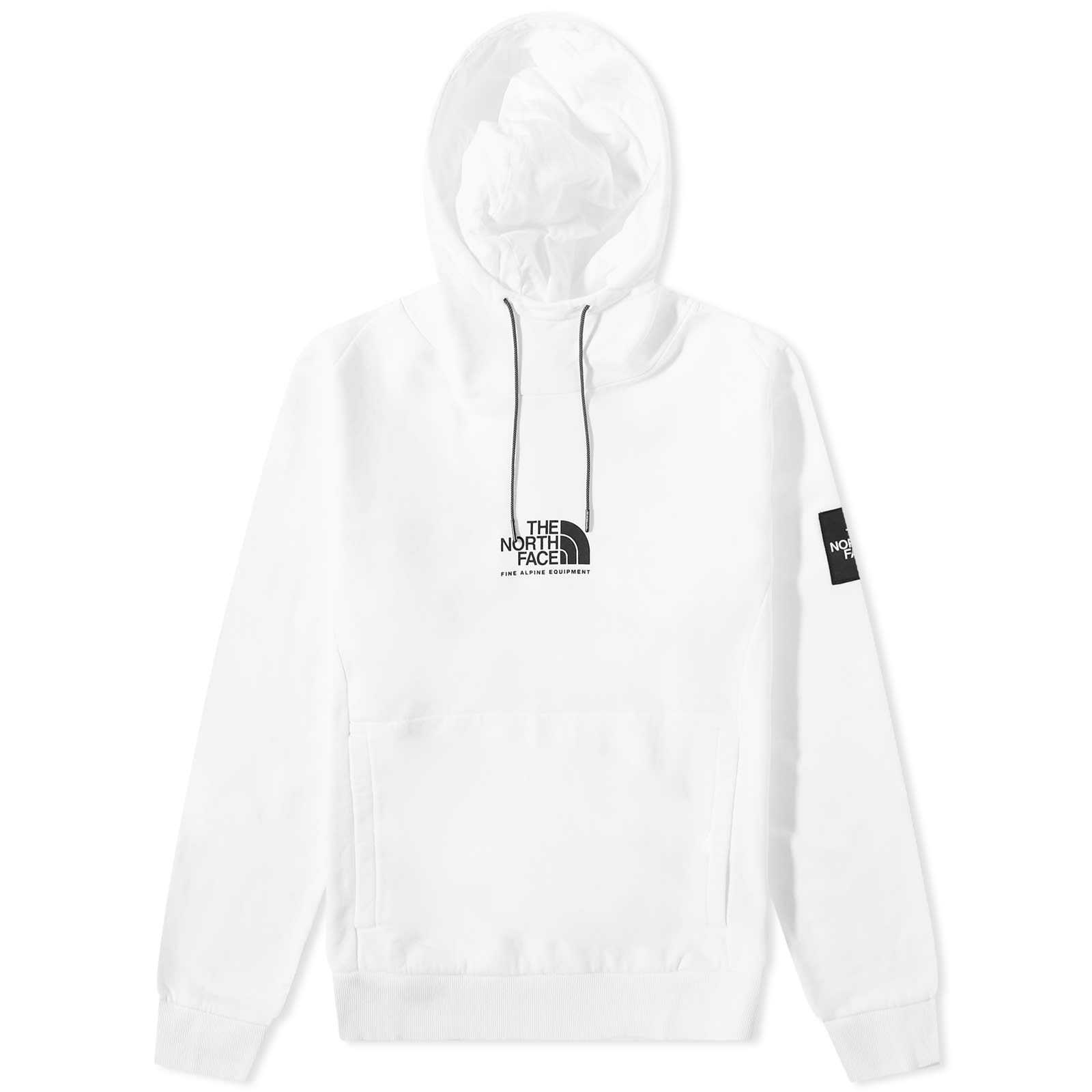 The North Face Fine Alpine Hoodie Tnf White & Retro Orange | END. (HK)