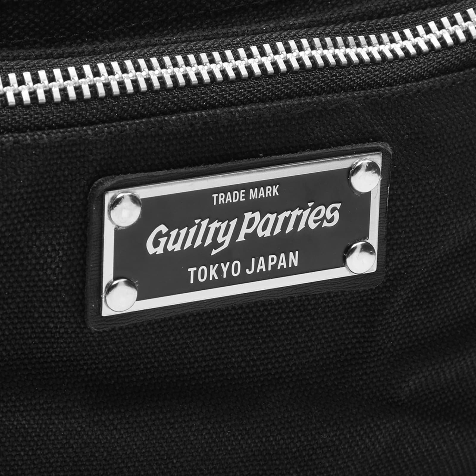 Wacko Maria Washed Canvas Waist Bag Black | END. (US)