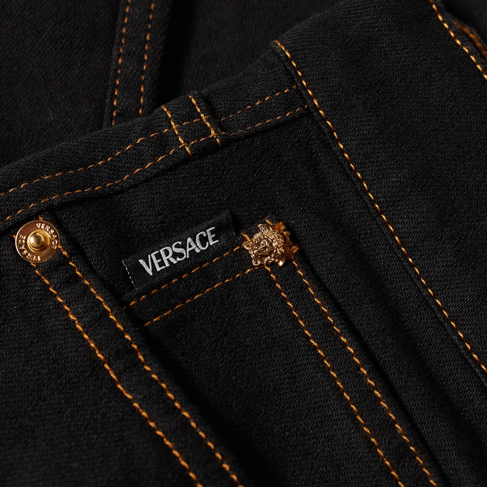 Versace Slim Fit Jeans Black | END. (US)