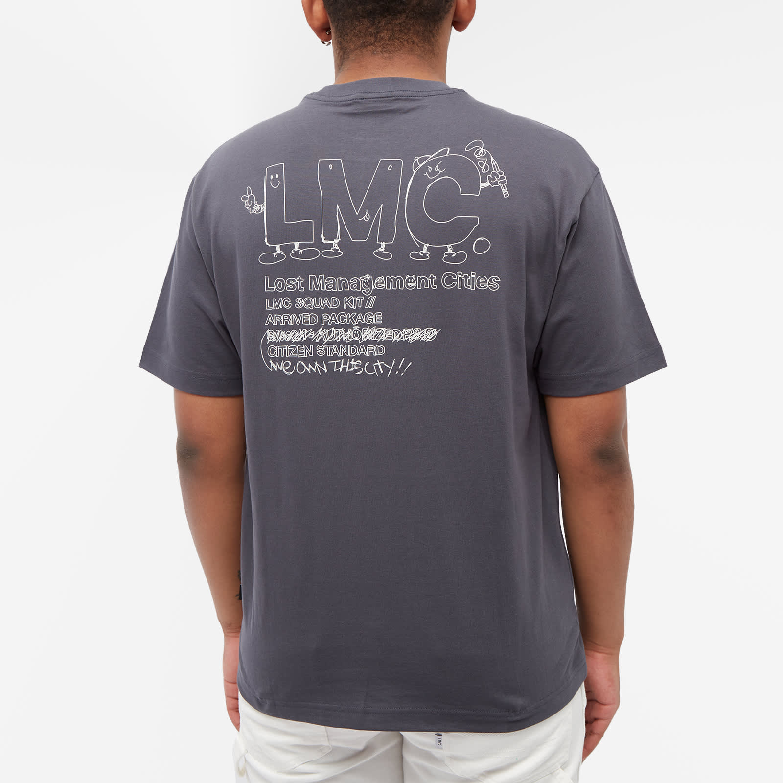 LMC Doodle T-Shirt Charcoal | END. (AR)