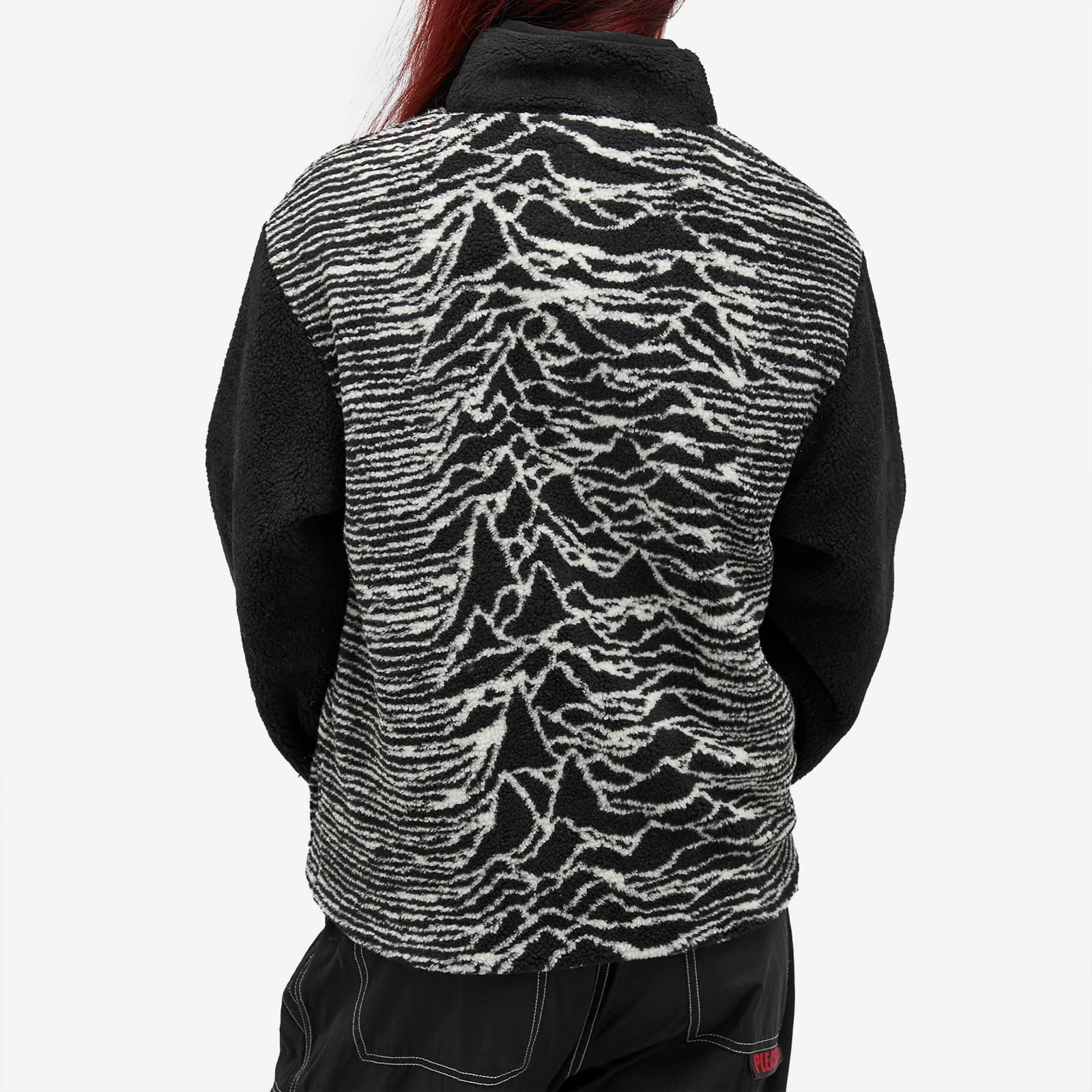 Pleasures Disorder Fuzzy Jacket Black | END. (GB)