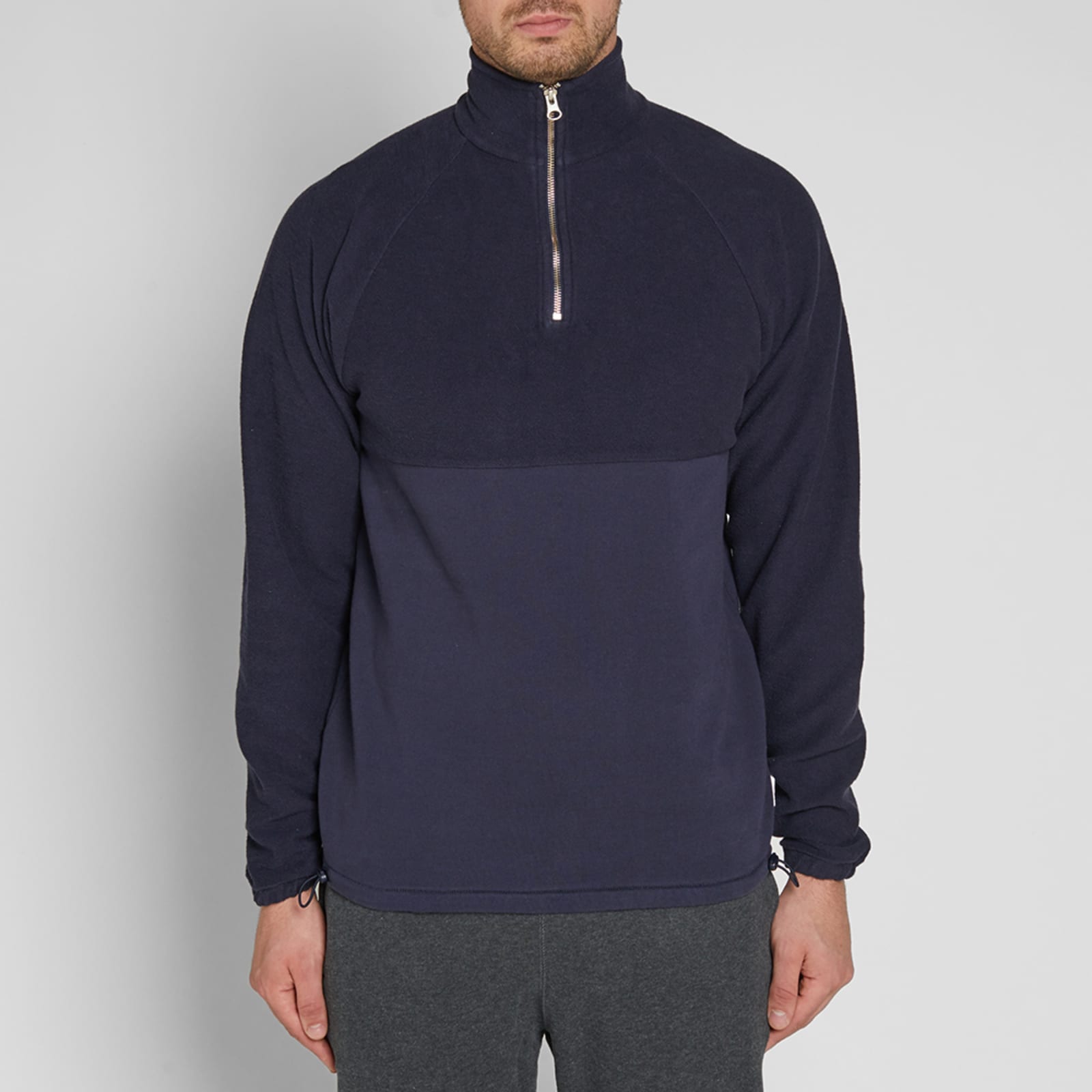 Les Basics Le Zip Toggle Sweat Navy | END. (GB)