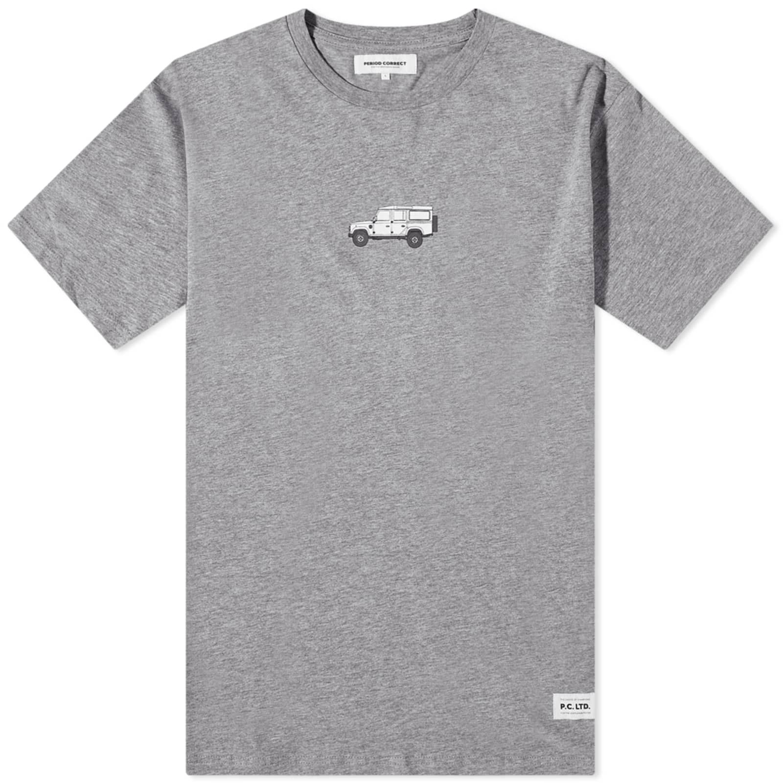 Period Correct Overland T-Shirt Grey | END.