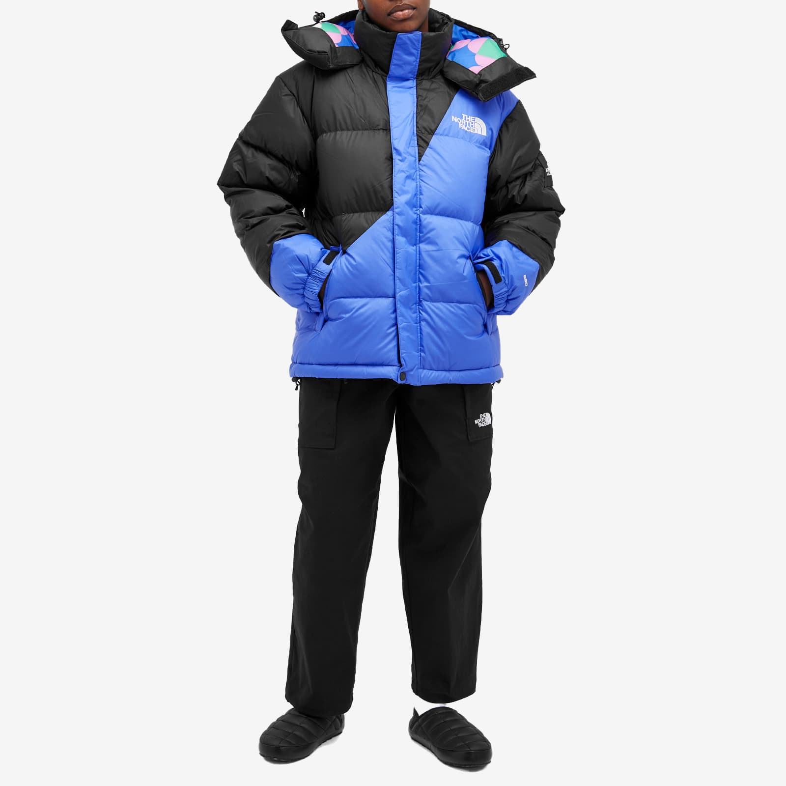 The North Face NSE x Yinka Ilori Down Jacket Tnf Black & Solar Blue ...