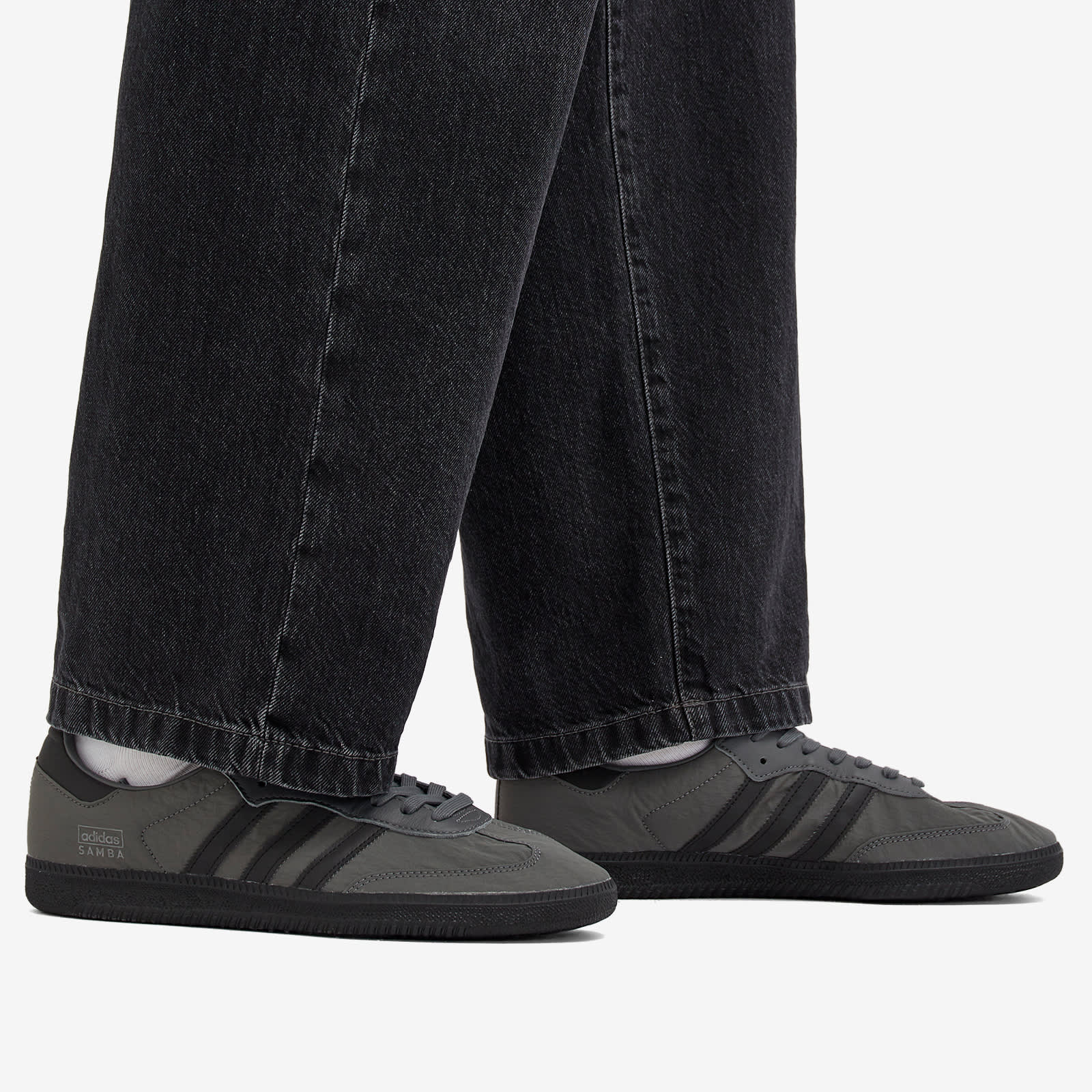 Adidas Samba OG Grey Five, Core Black & Core Black | END. (HK)