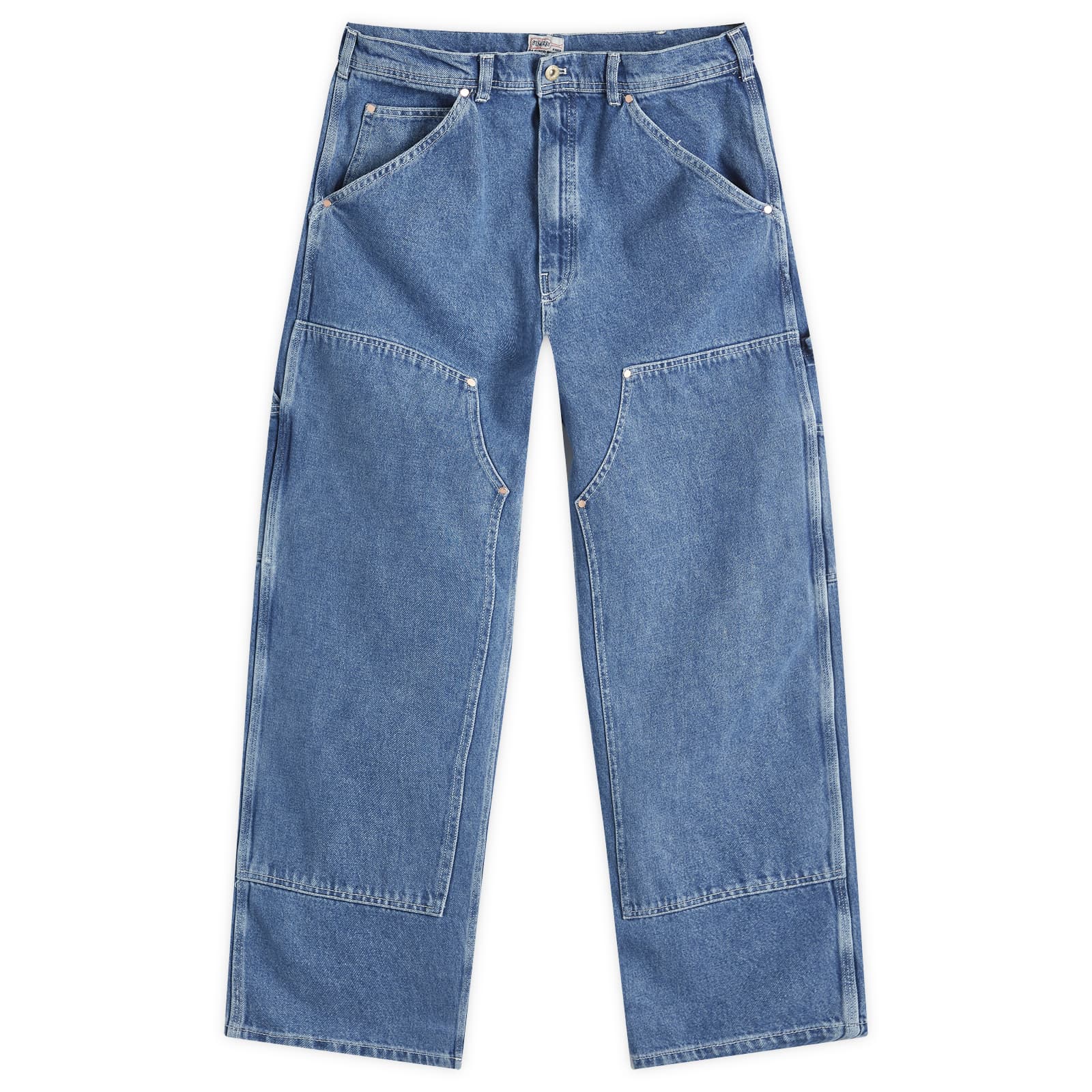 Stan Ray Double Knee Pants Heavy Stonewash Denim | END. (HK)