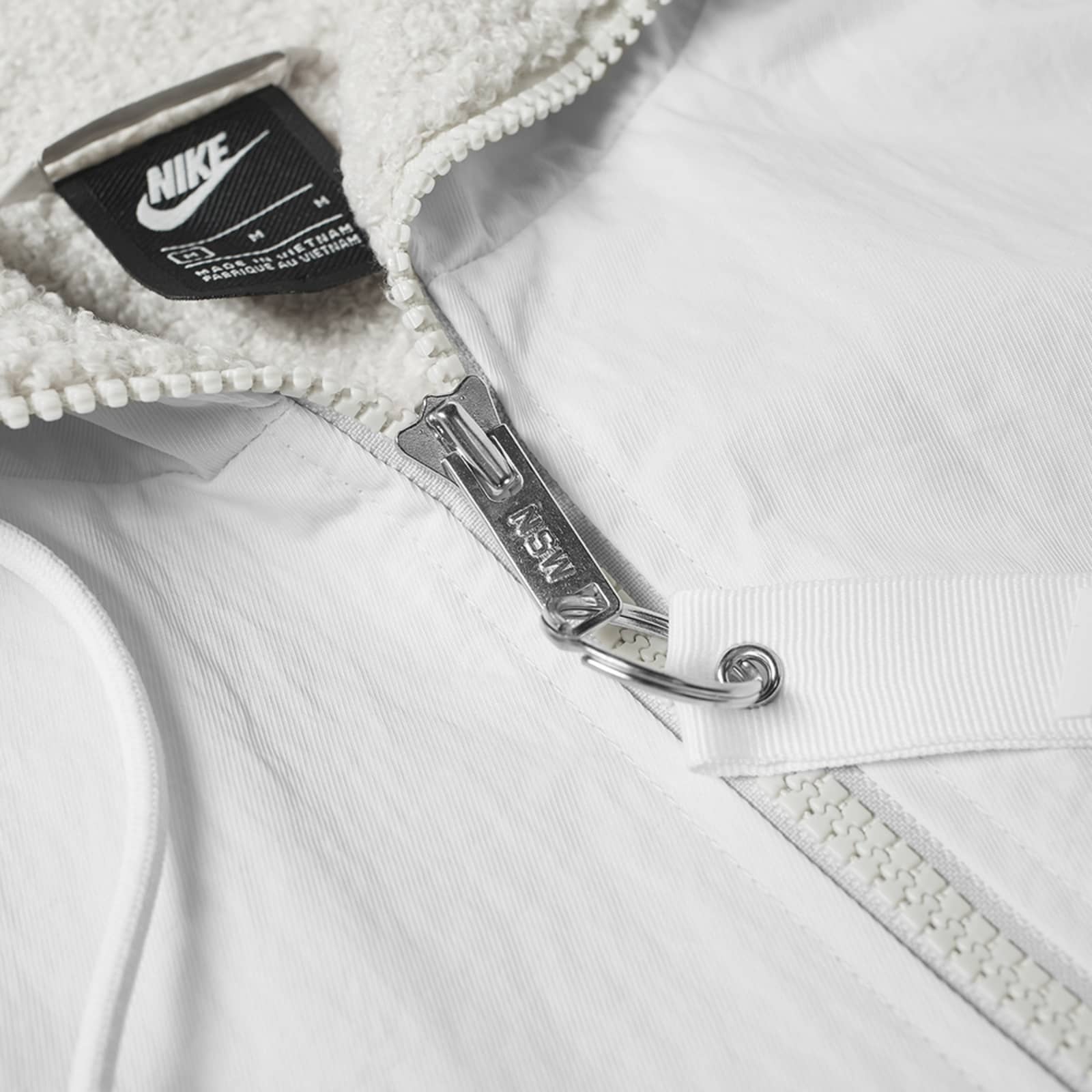 Nike Sherpa Wind Runner White, & Light Bone | END. (US)