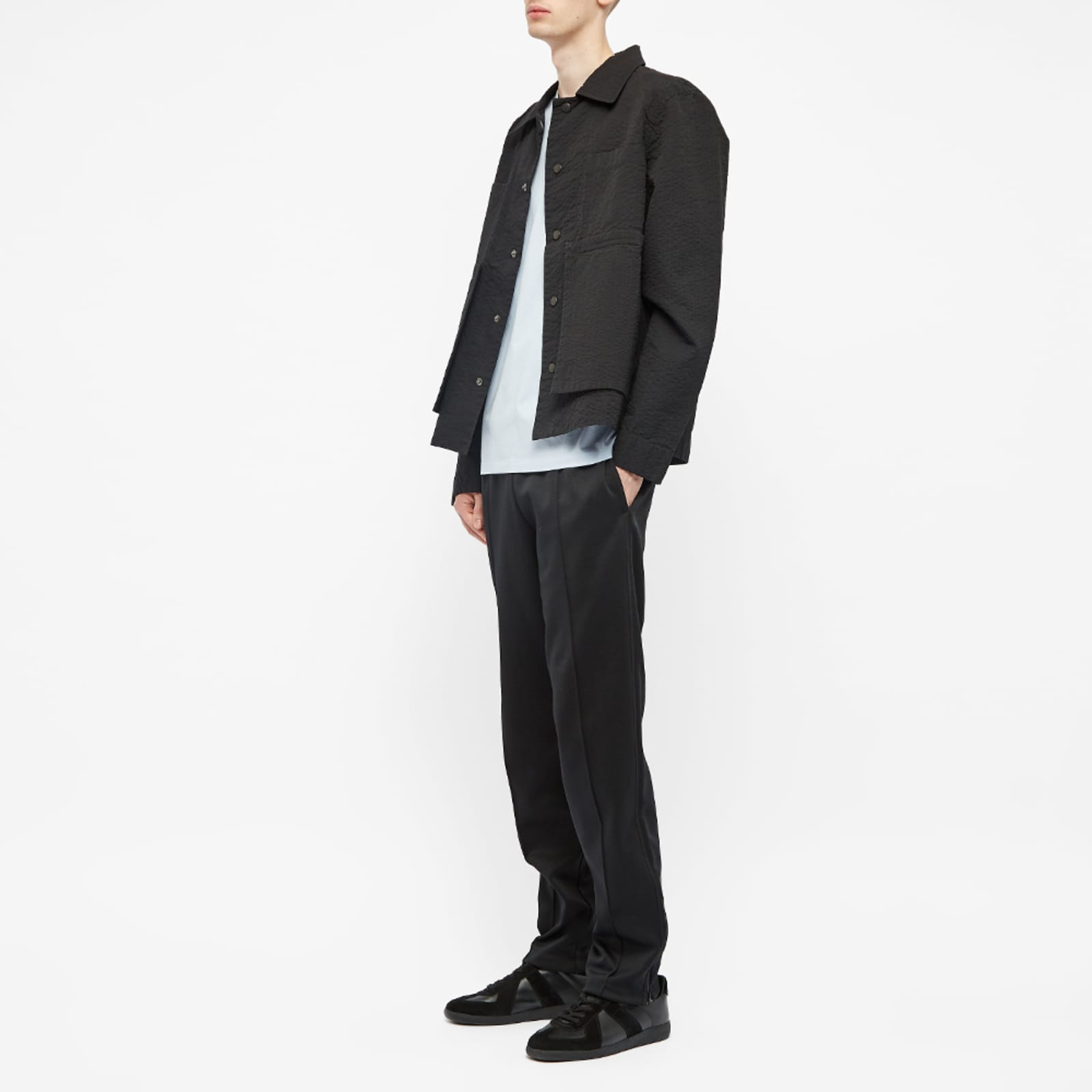 Maison Margiela 10 Classic Stitch Tee Light Blue | END.