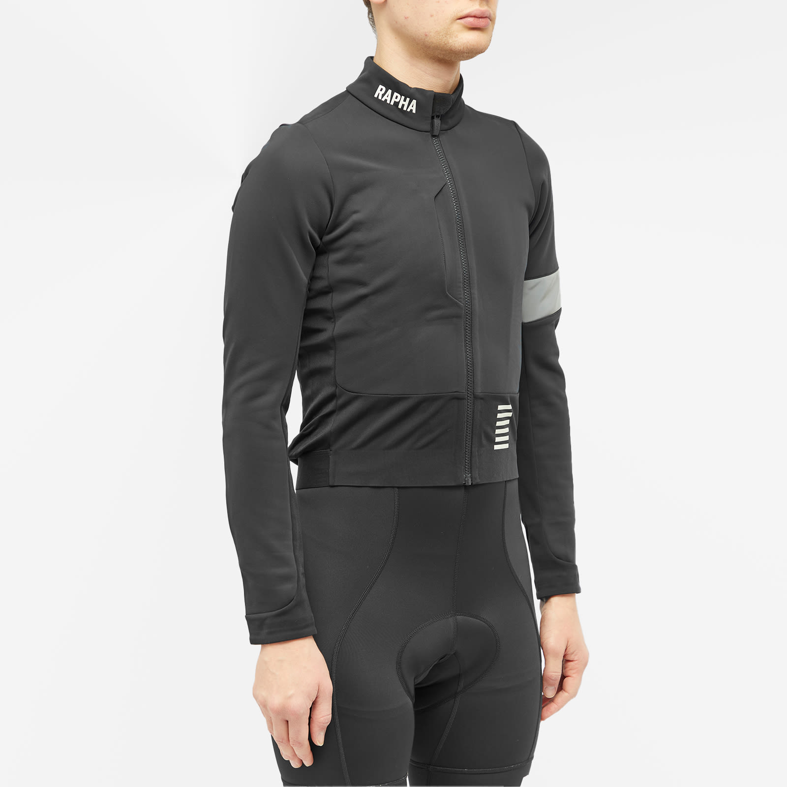 Rapha Pro Team Winter Jacket Black & White | END. (US)