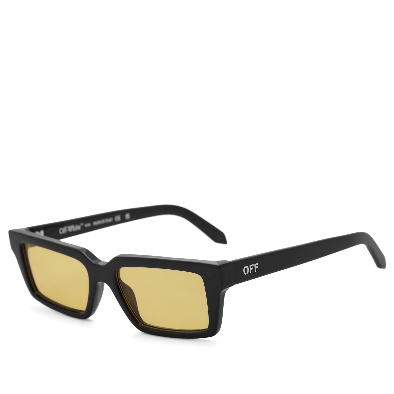 Off-White Warren Sunglasses Black & Yellow | END. (HK)