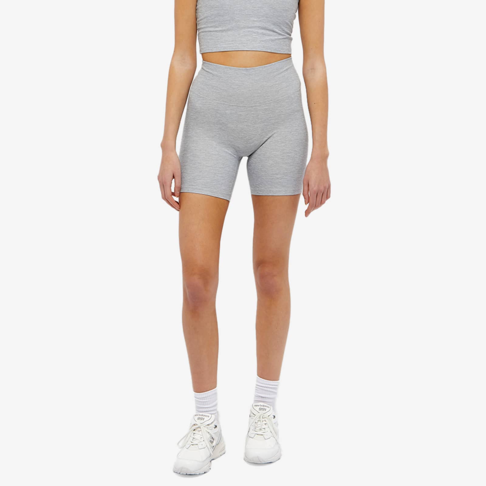 Adanola Everyday Active Crop Shorts Grey Marl | END. (GB)