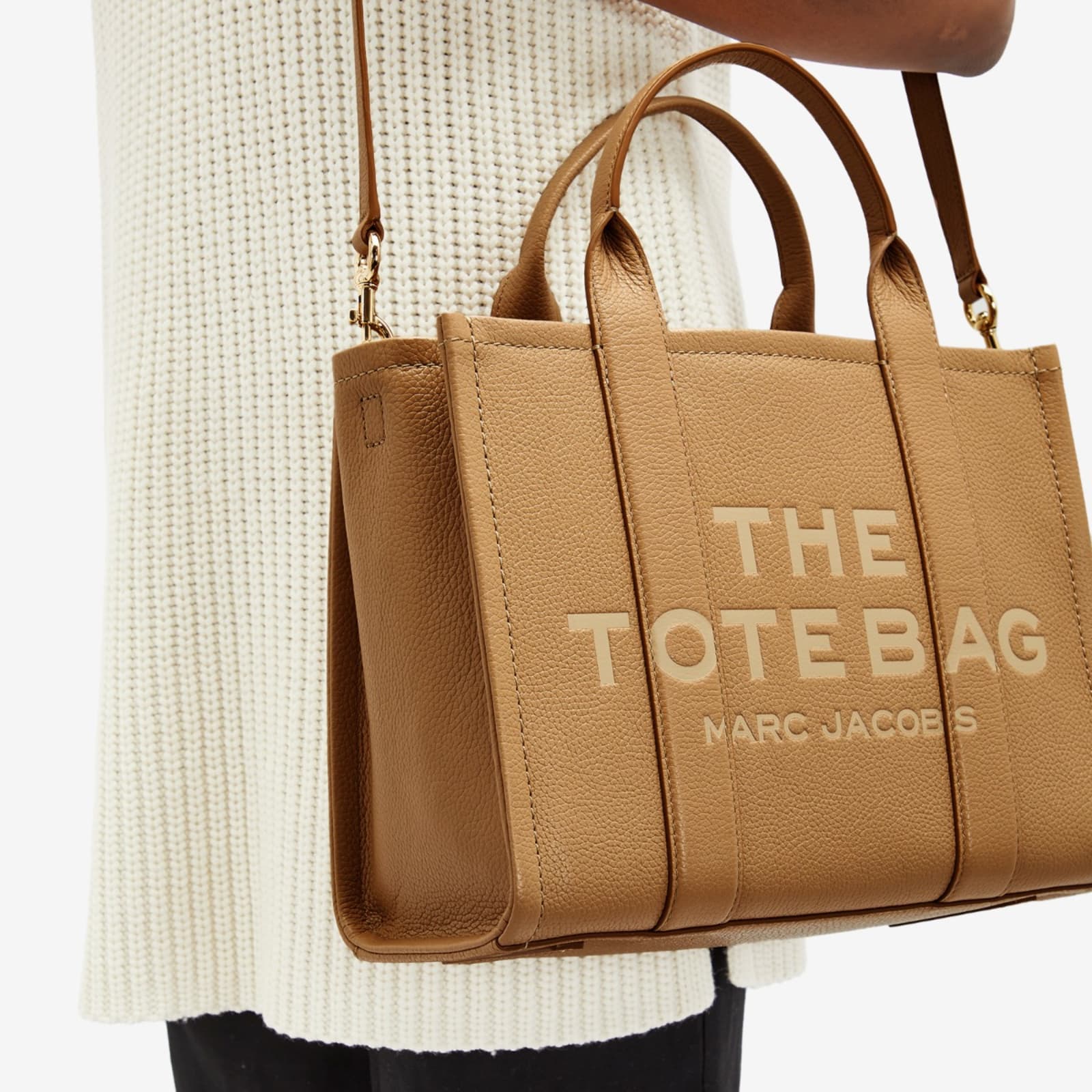 Marc Jacobs The Medium Tote Leather Camel | END. (GB)