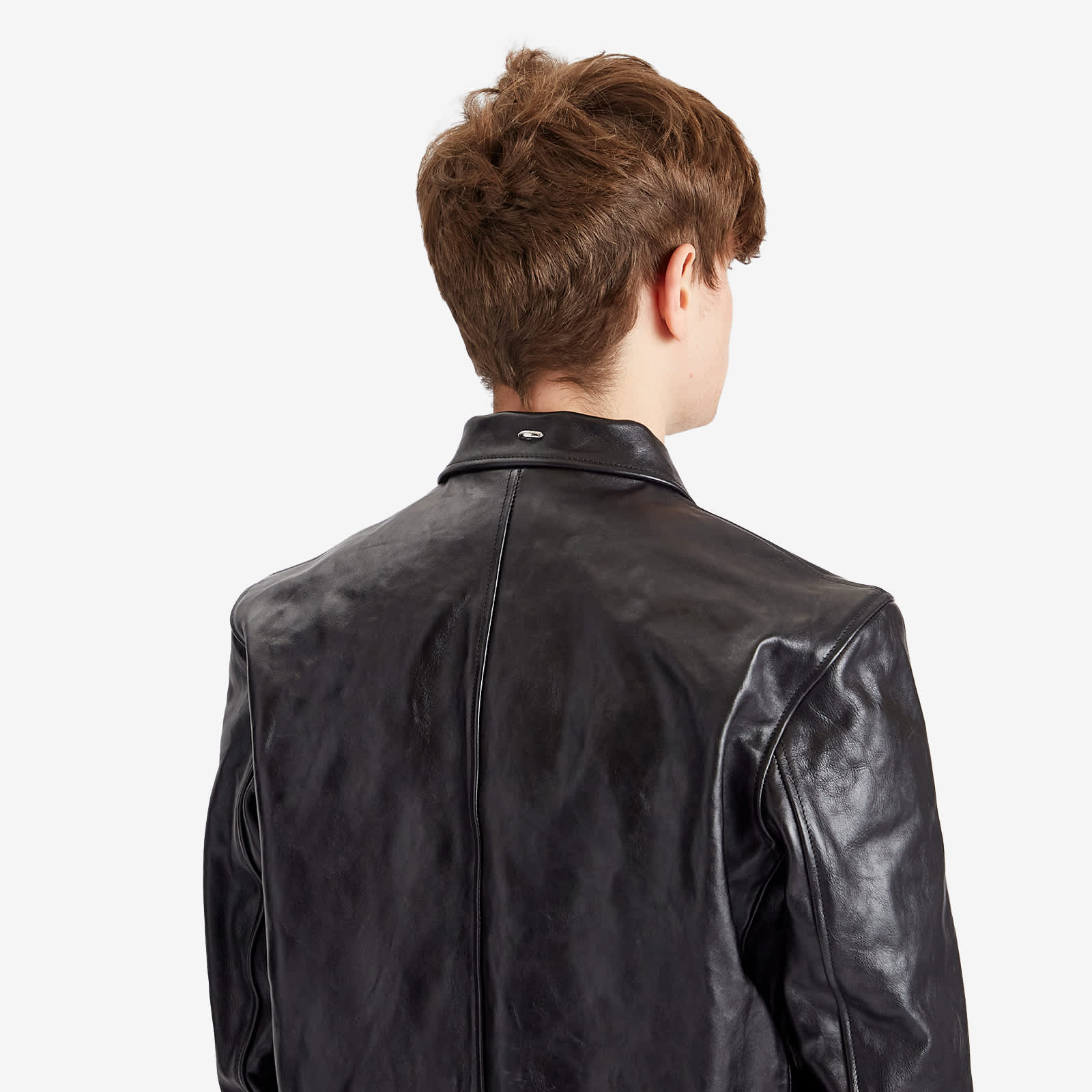 Our Legacy Mini Jacket Top Dyed Black Leather | END. (JP)