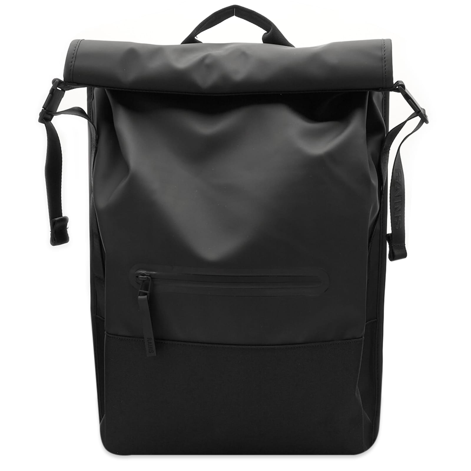 Rains Trail Rolltop Backpack Black | END. (GB)