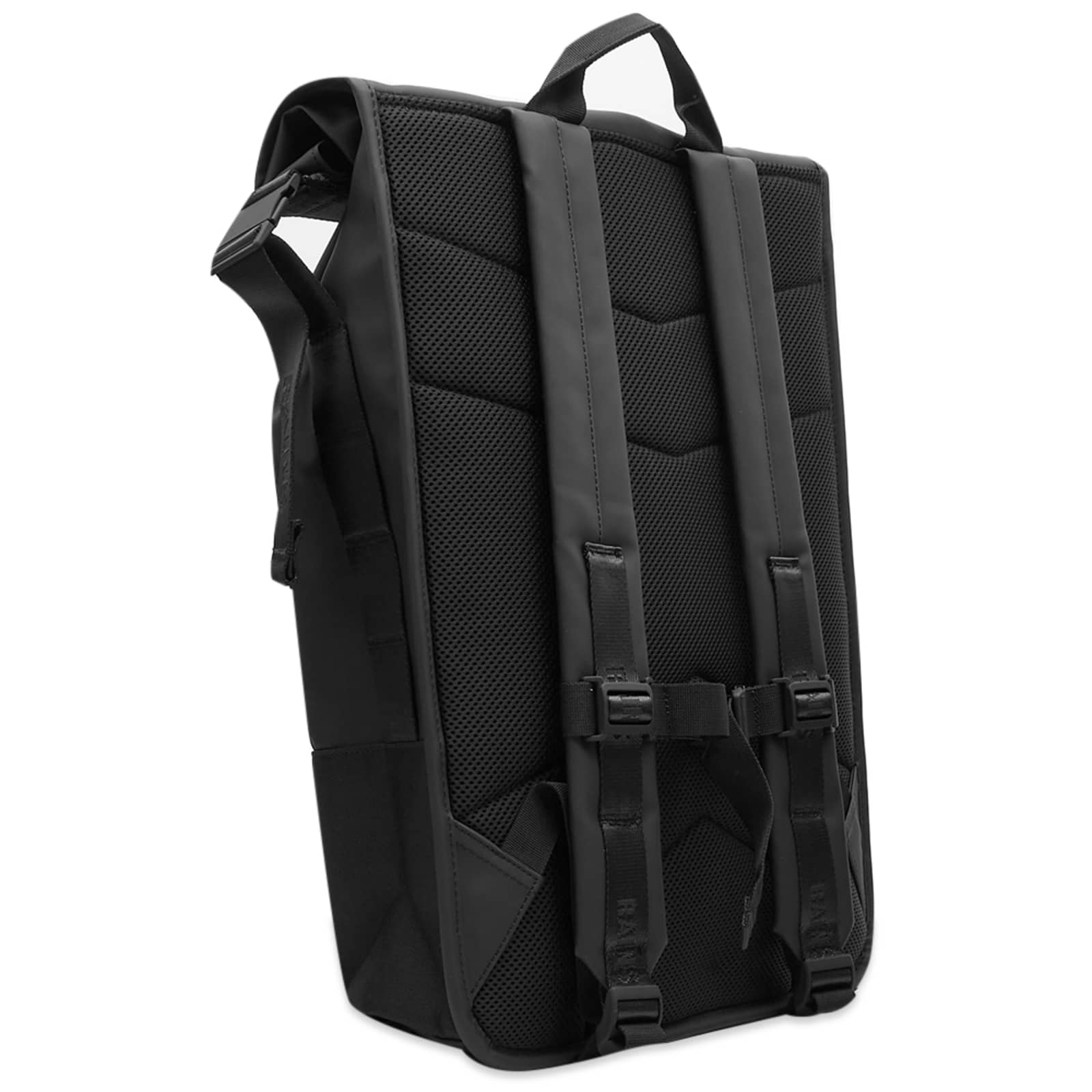 Rains Trail Rolltop Backpack Black | END. (GB)